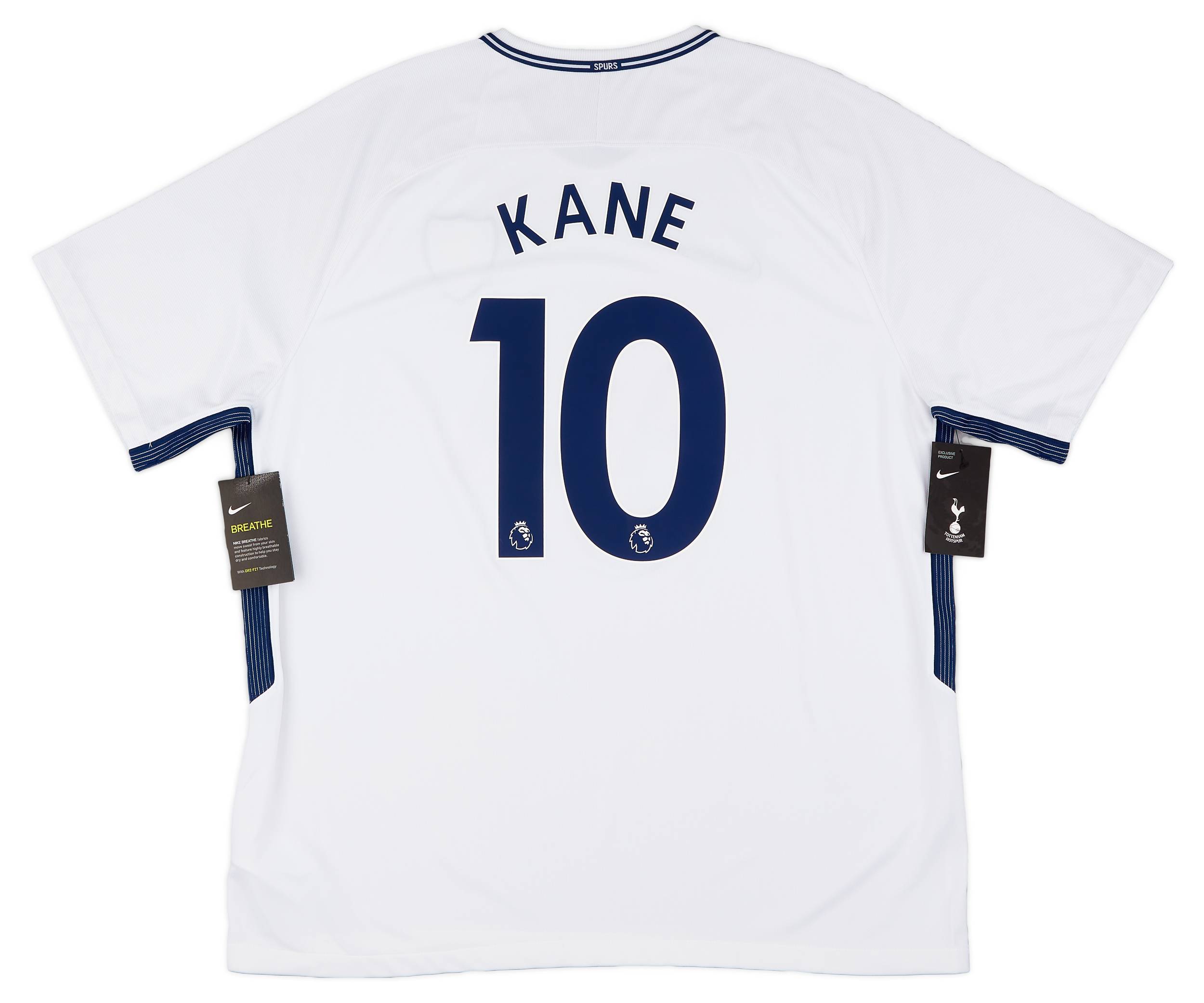 2017-18 Tottenham Home Shirt Kane #10