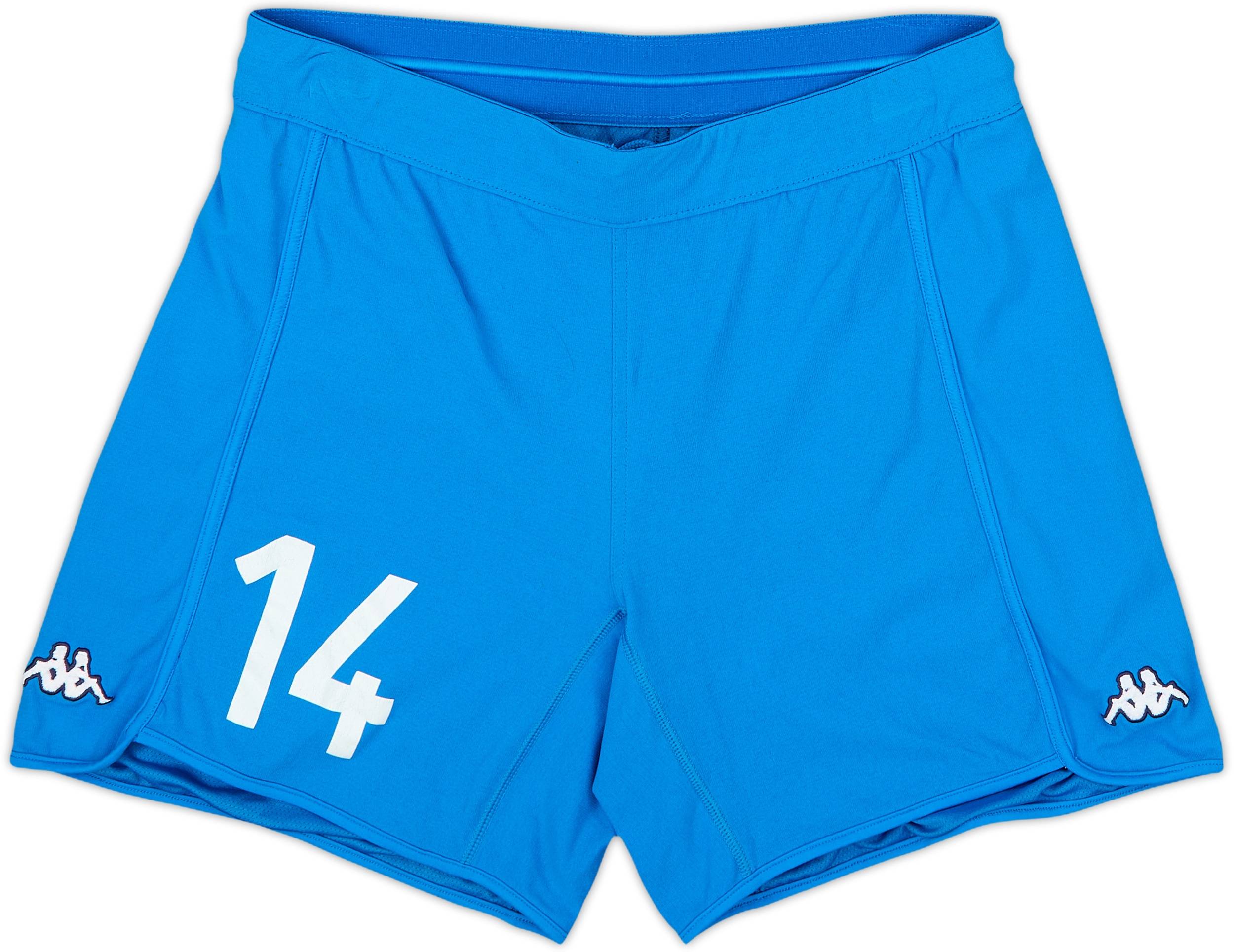 2002-03 Italy Player Issue Away Shorts #14 (Di Biagio) - 7/10 - (XL)