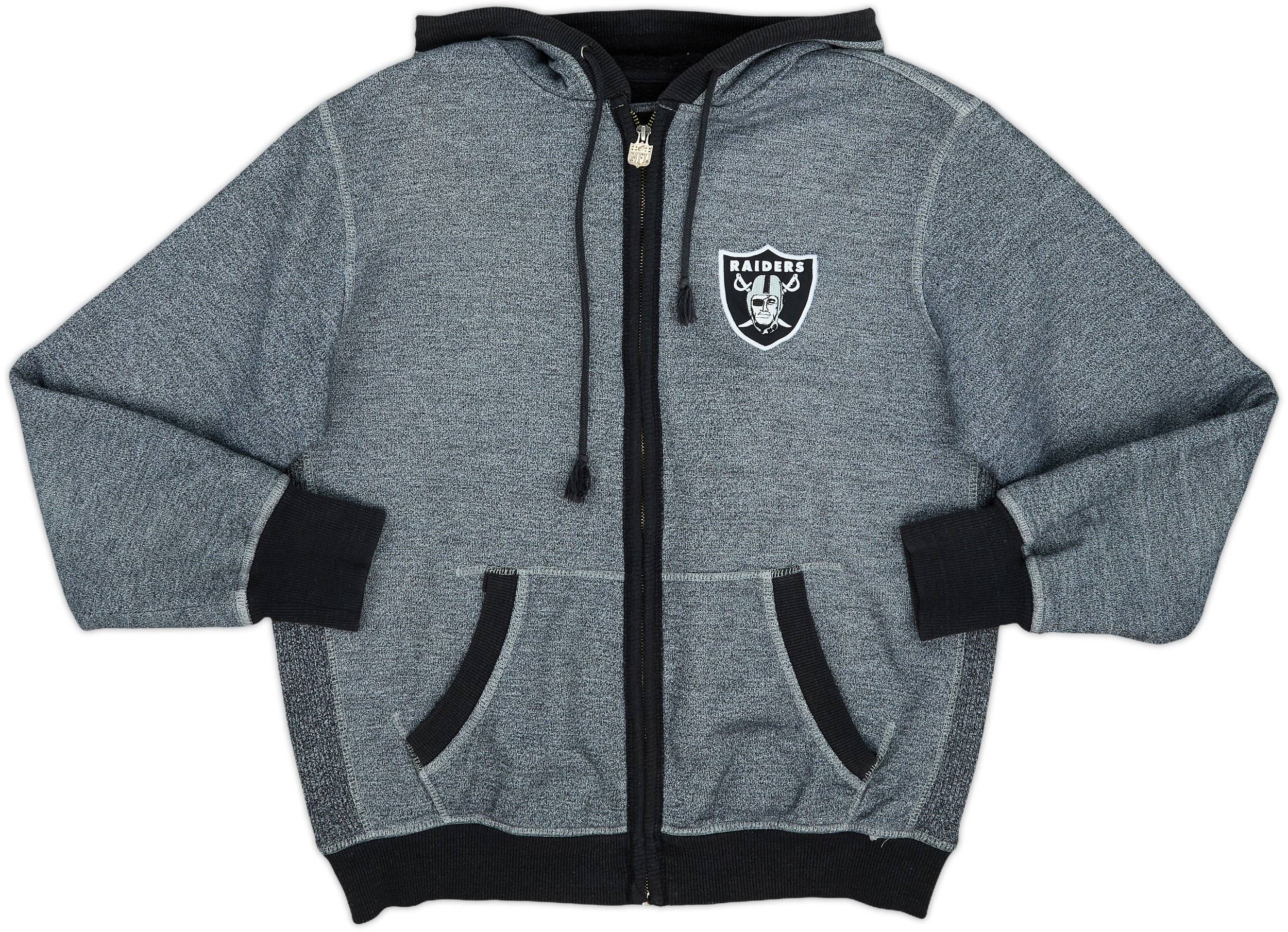 2010 Oakland Raiders NFL Hooded Sweat Top - 6/10 - (M)