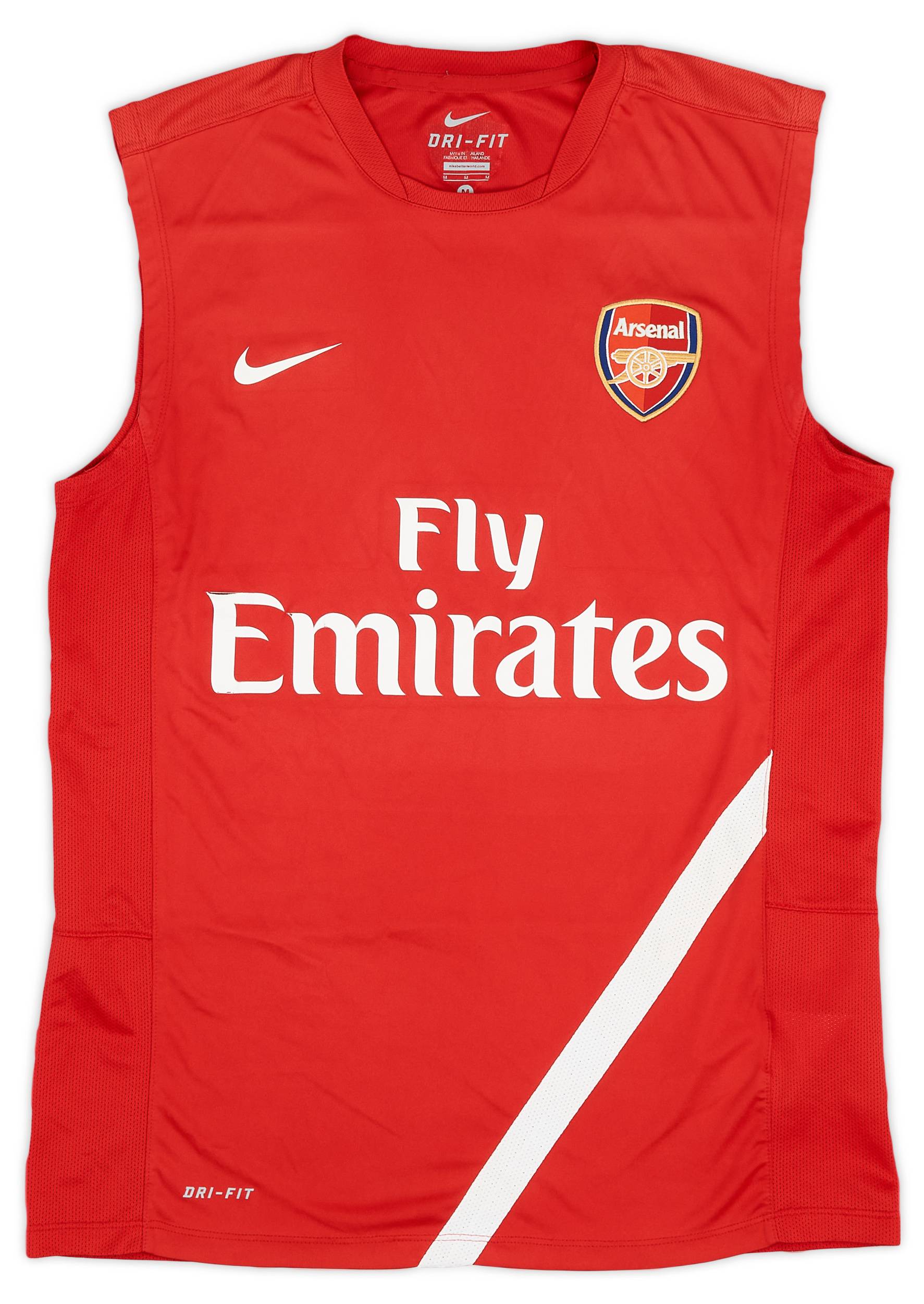 2011-12 Arsenal Nike Training Vest - 5/10 - (M)