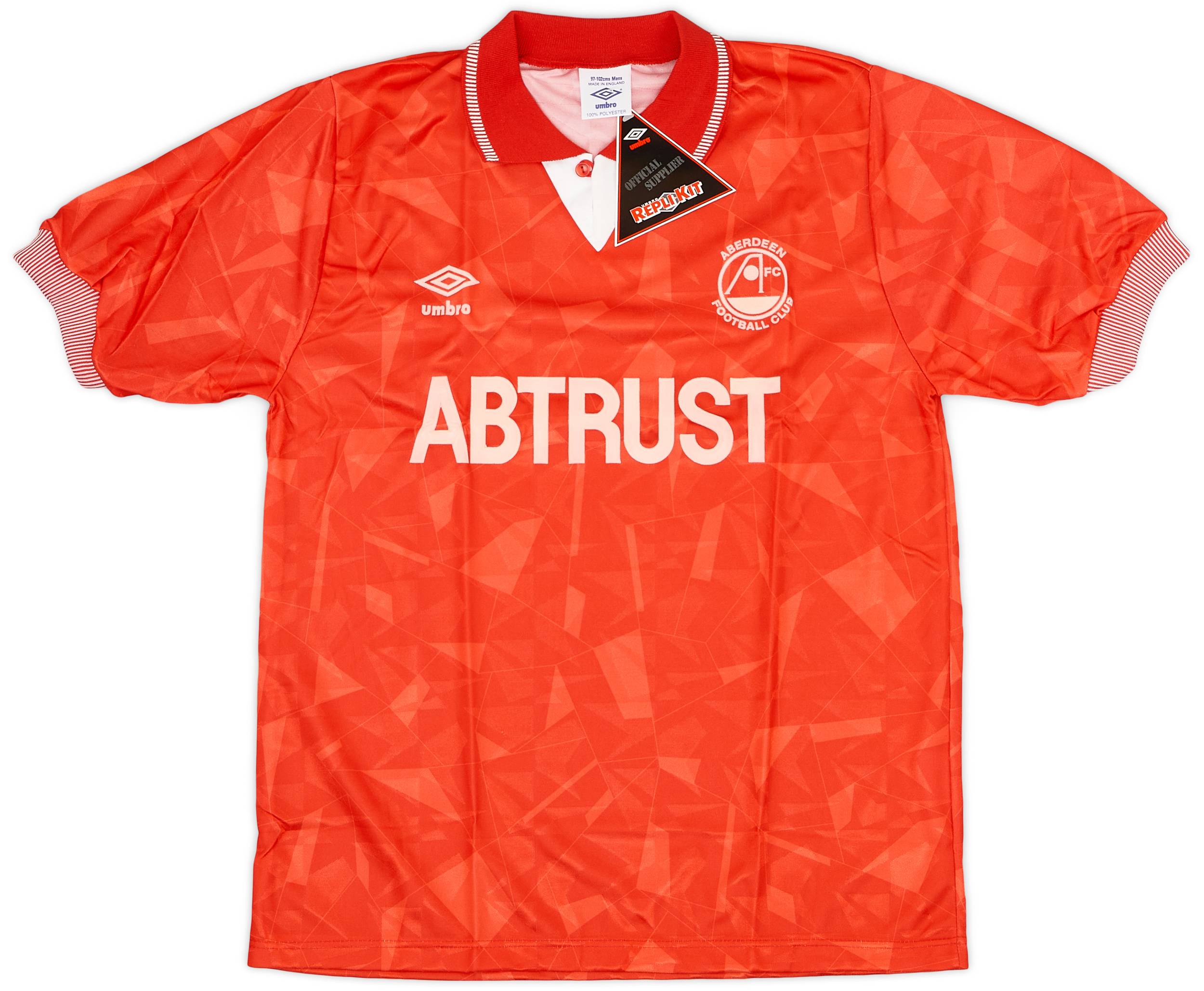 1990-91 Aberdeen Home Shirt (L)