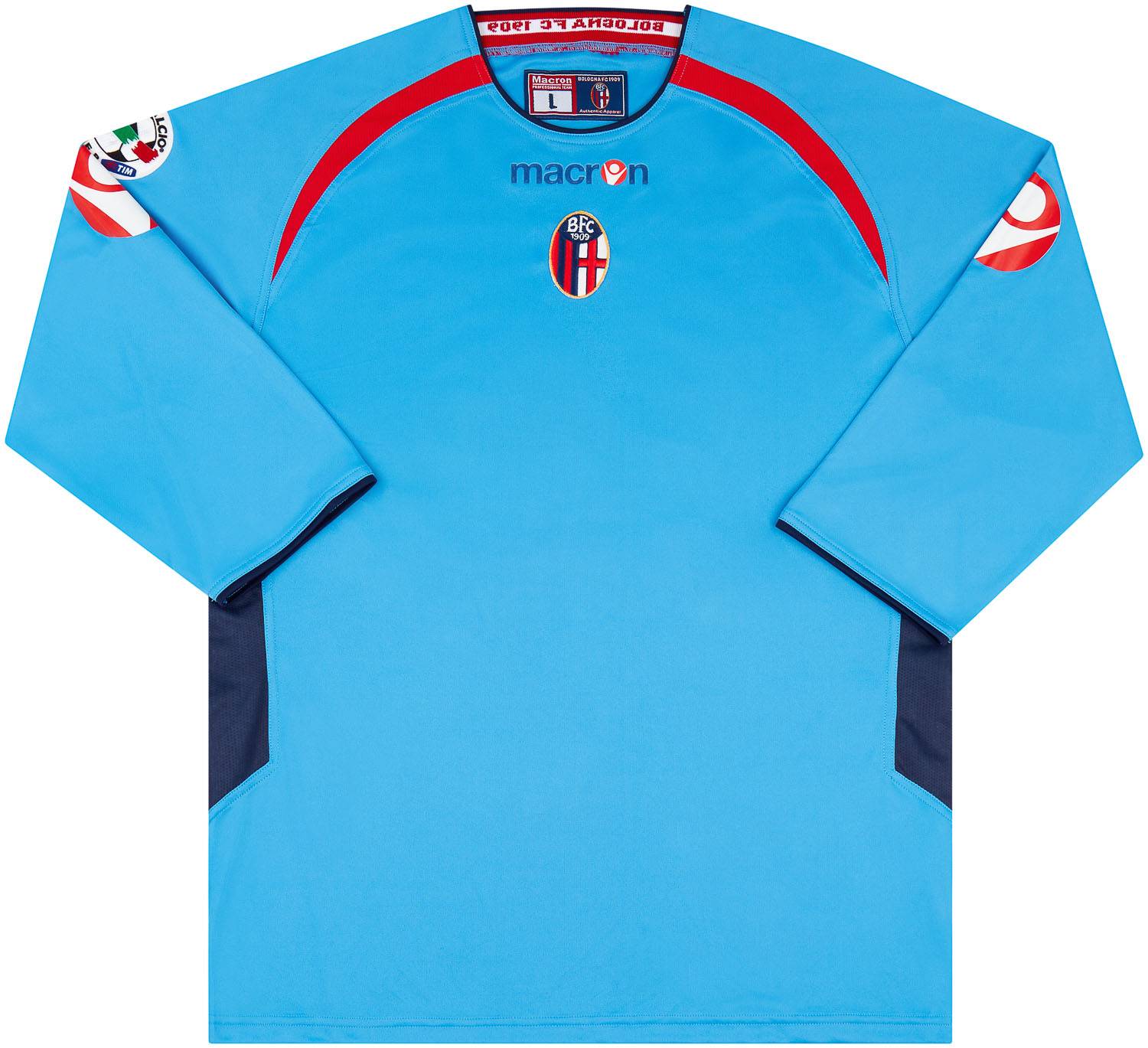 2006-07 Bologna Match Issue GK Shirt Colombo #15