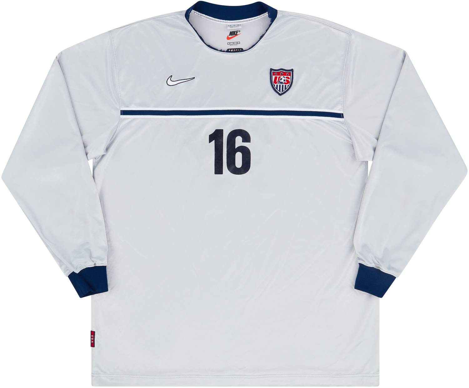 1998 USA Match Issue GK Shirt #16 (Sommer)