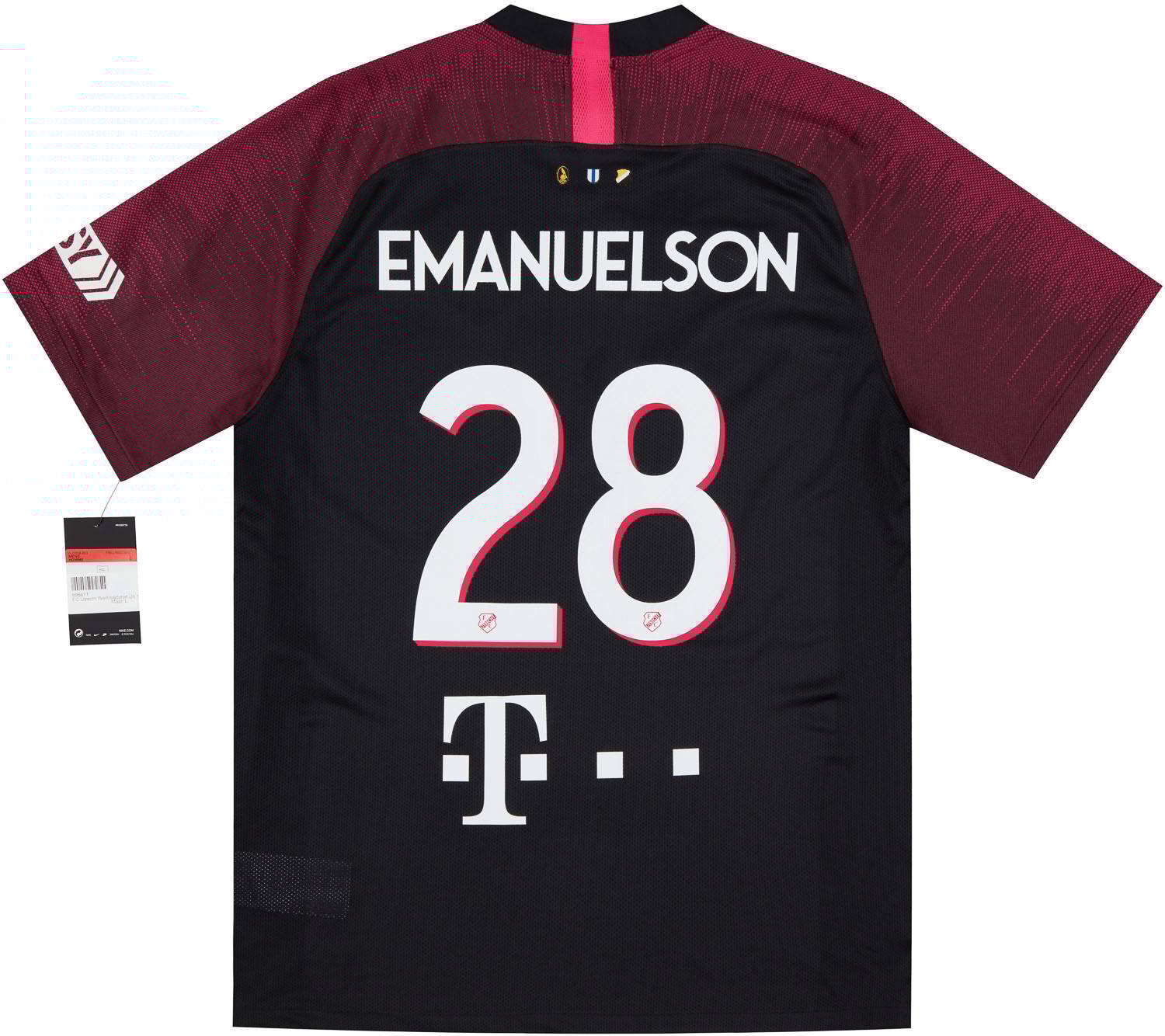 2019-20 Utrecht Away Shirt Emanuelson #28 XL