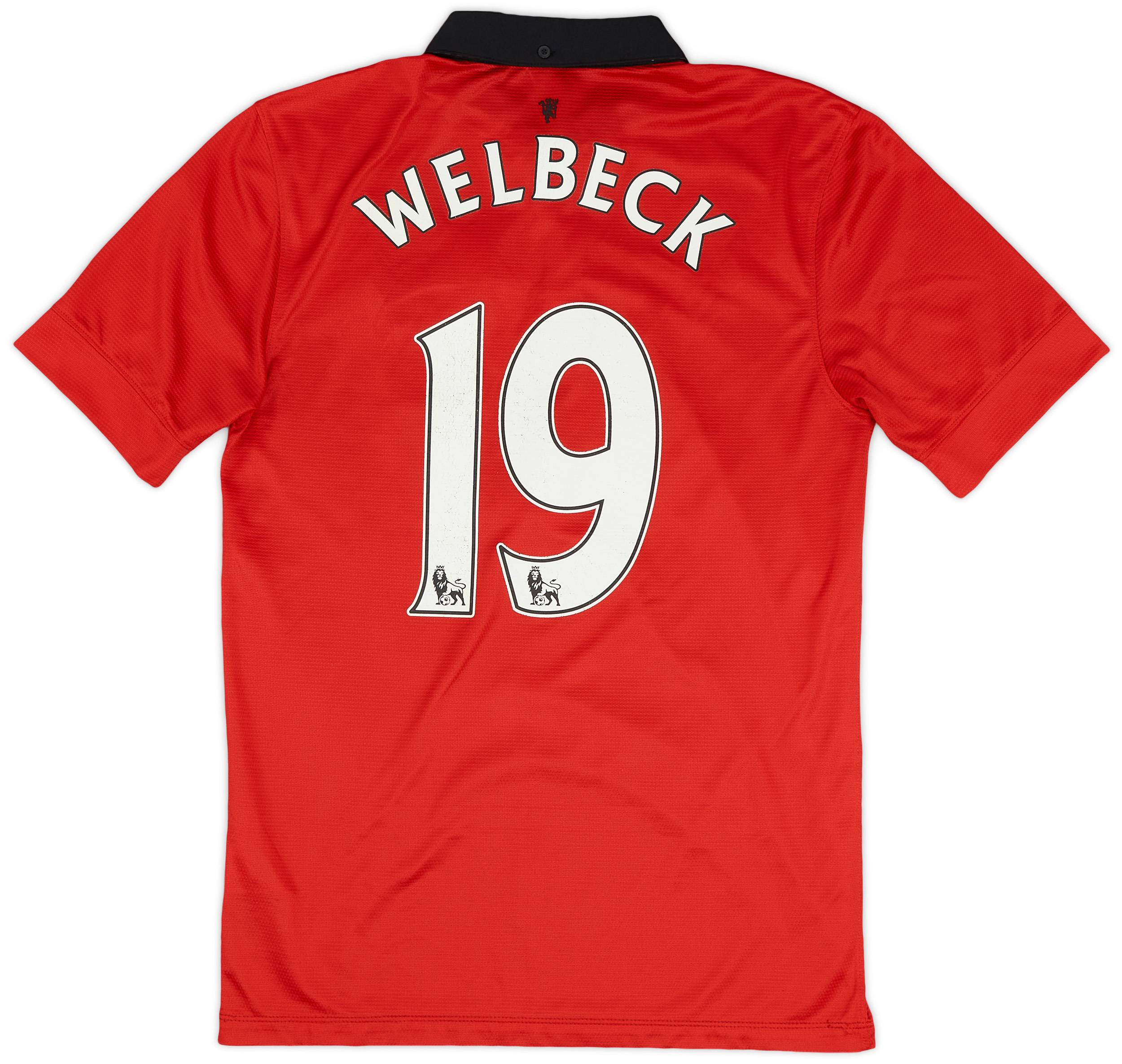 2013-14 Manchester United Home Shirt Welbeck #19 - 6/10 - (S)