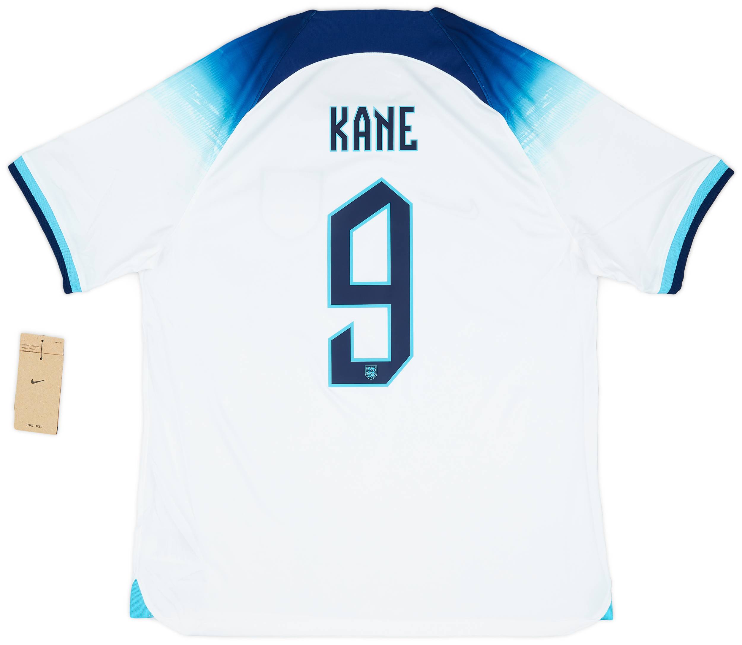 2022-23 England Home Shirt Kane #9