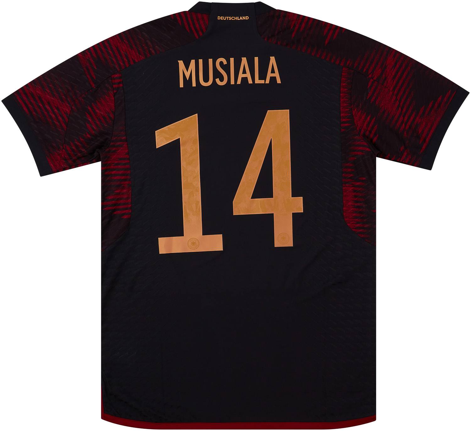 2022-23 Germany Player Issue Authentic Away Shirt Musiala #14 - NEW