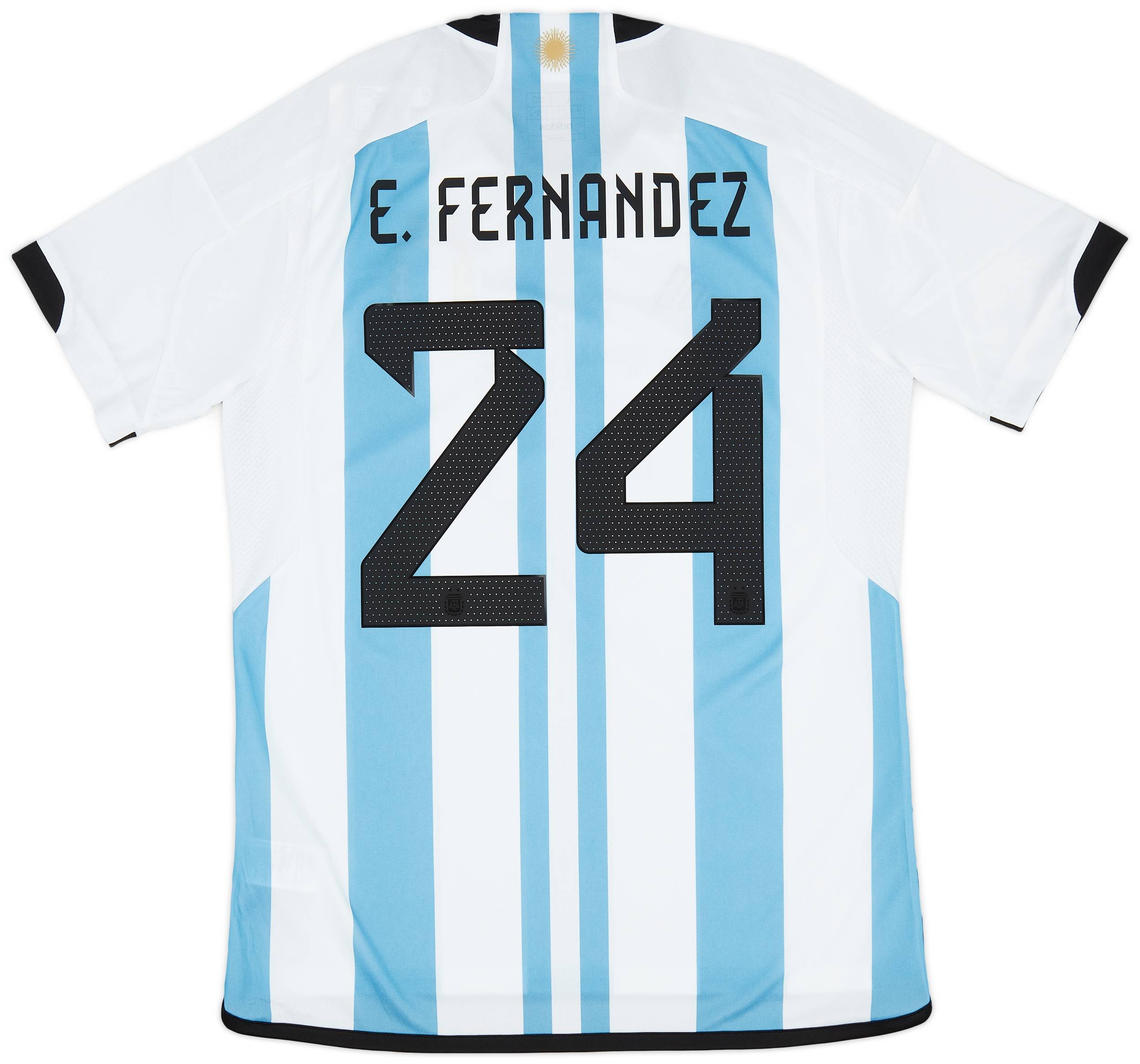 2022-23 Argentina Home Shirt E.Fernandez #24