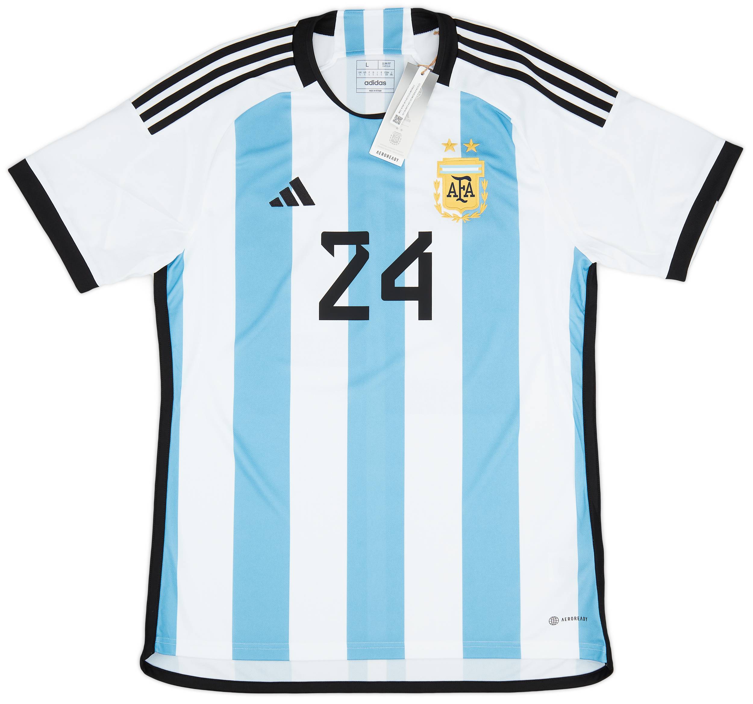 2022-23 Argentina Home Shirt E.Fernandez #24
