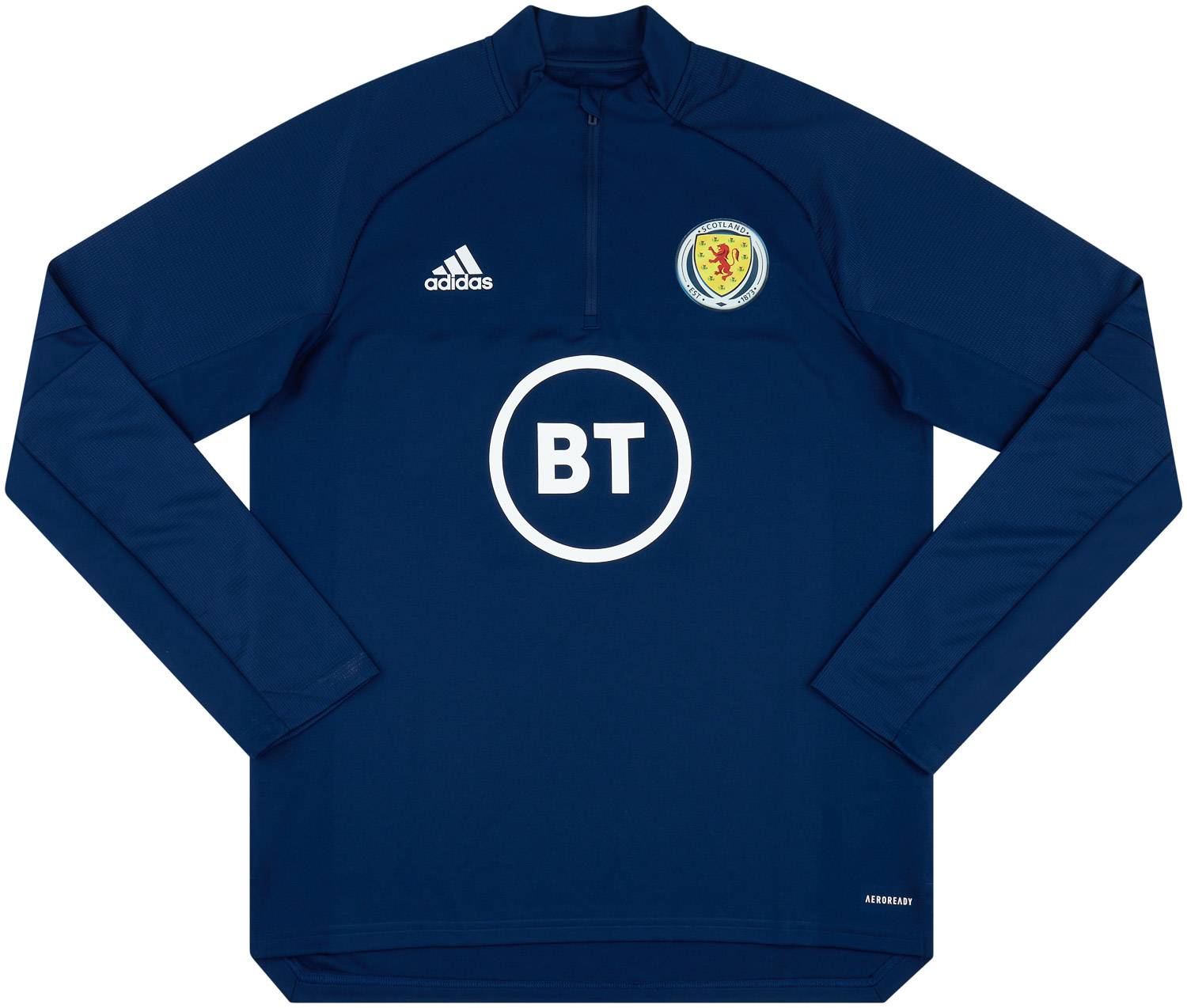2020-21 Scotland Player Issue 1/4 Zip Training Top