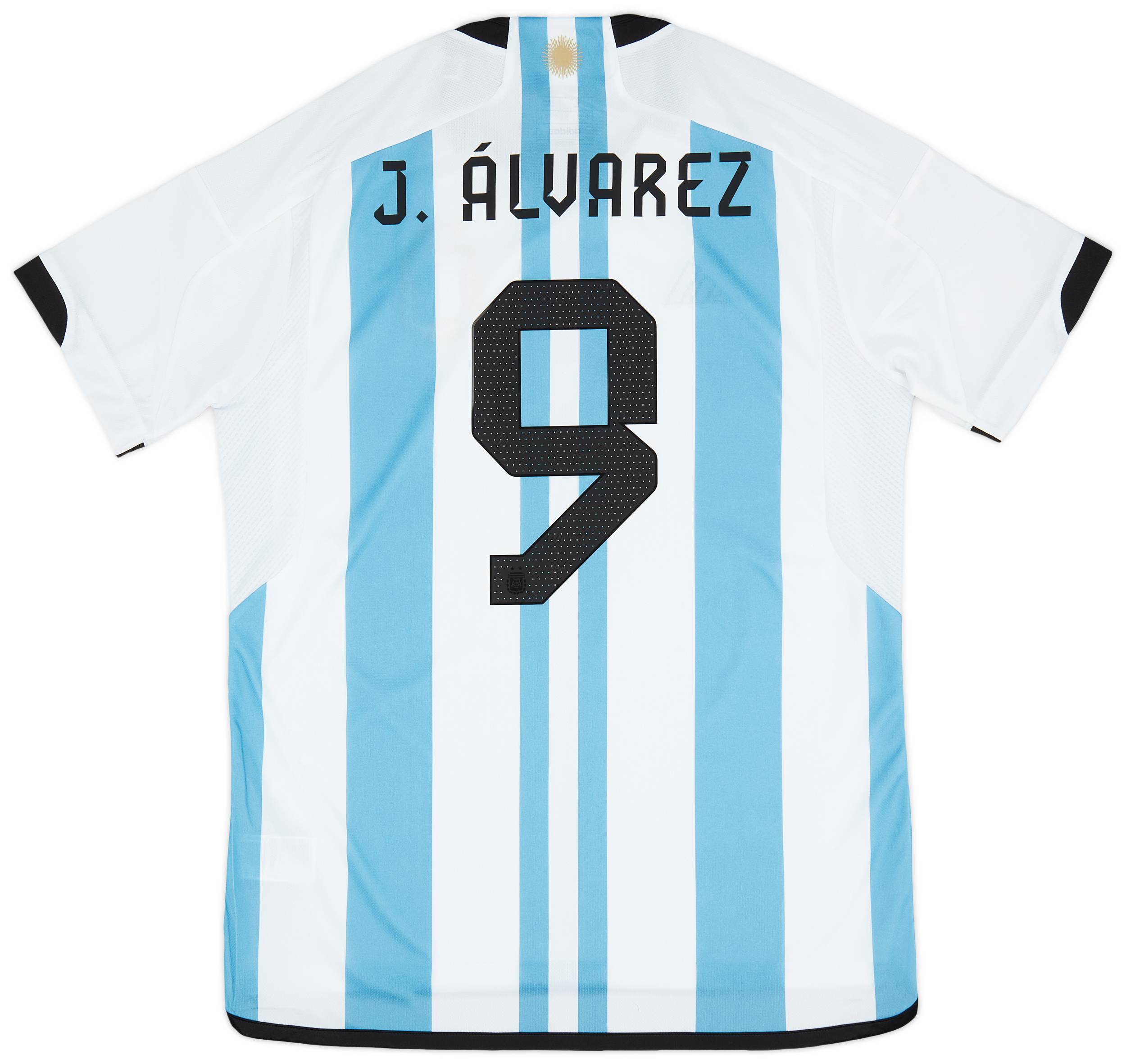 2022-23 Argentina Home Shirt J.Alvarez #9