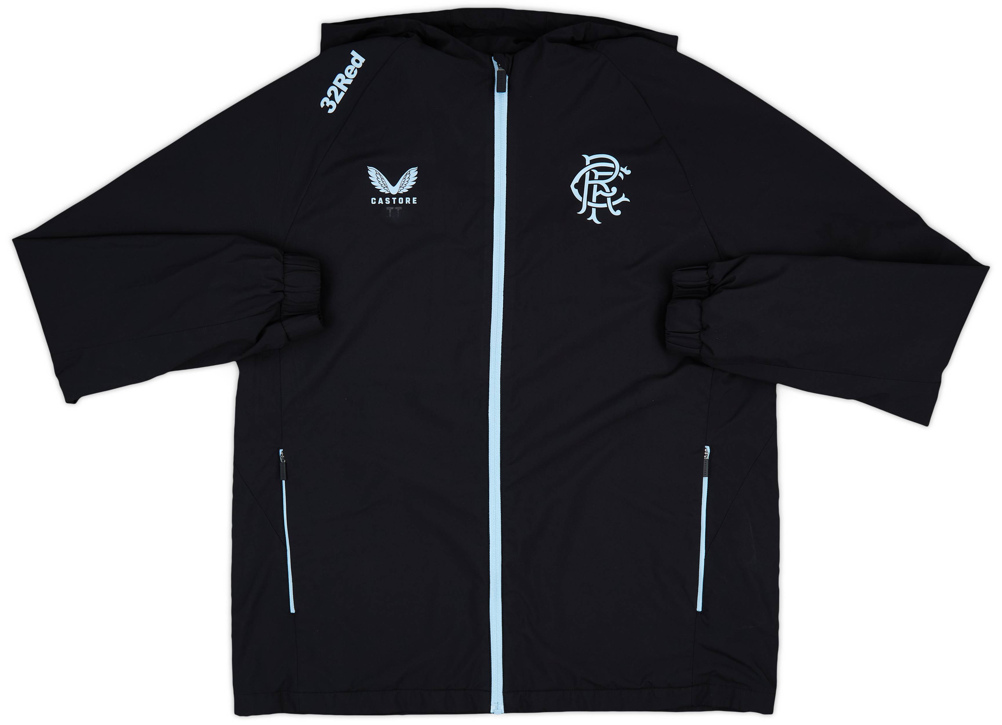 2024-25 Rangers Staff Issue Rain Jacket # - 5/10