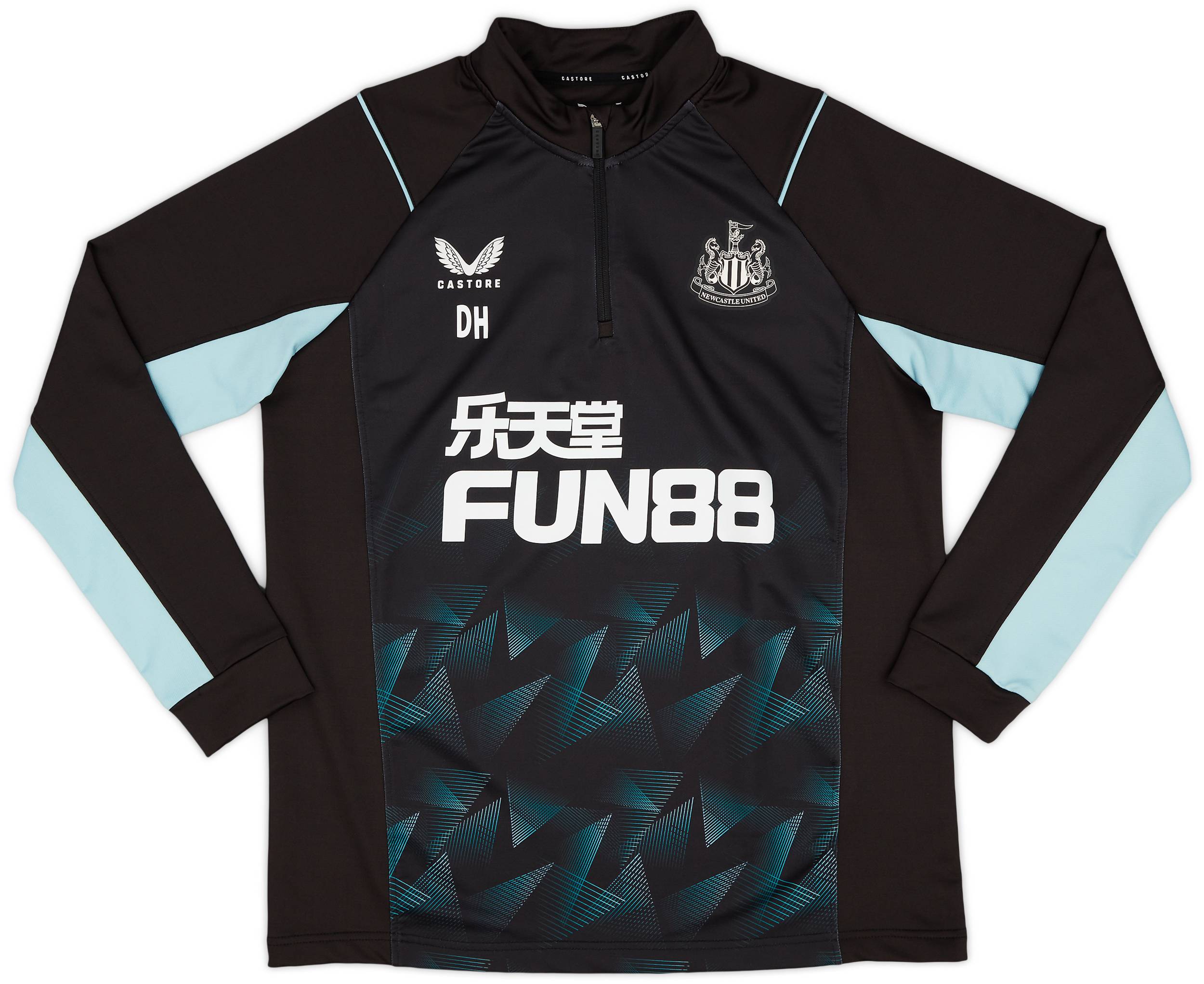 2022-23 Newcastle Staff Issue 1/4 Zip Training Top # - As New