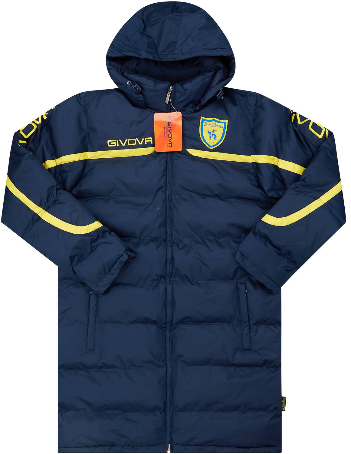 2018-19 Chievo Verona Givova Padded Bench Jacket (L)