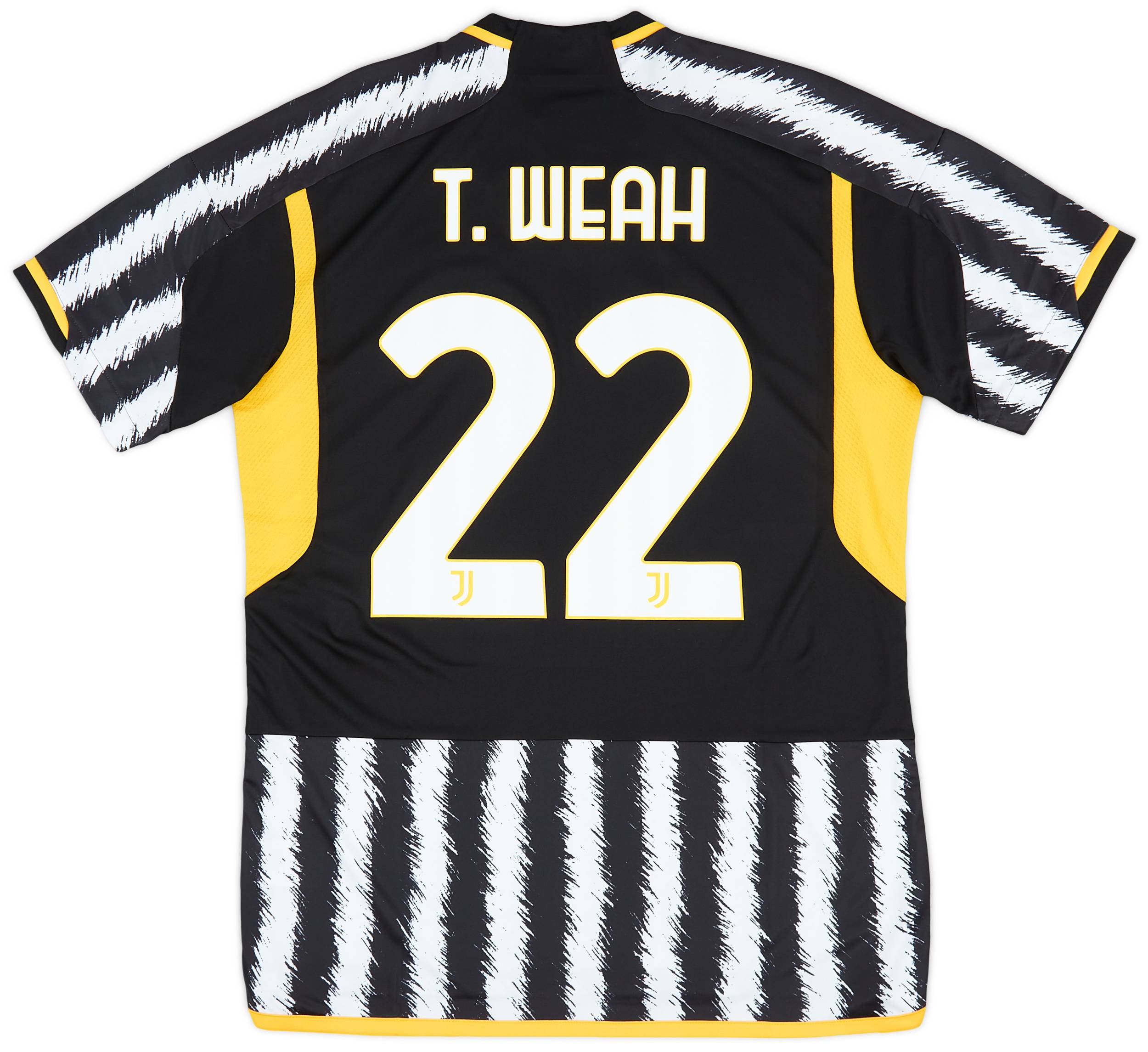2023-24 Juventus Home Shirt T.Weah #22
