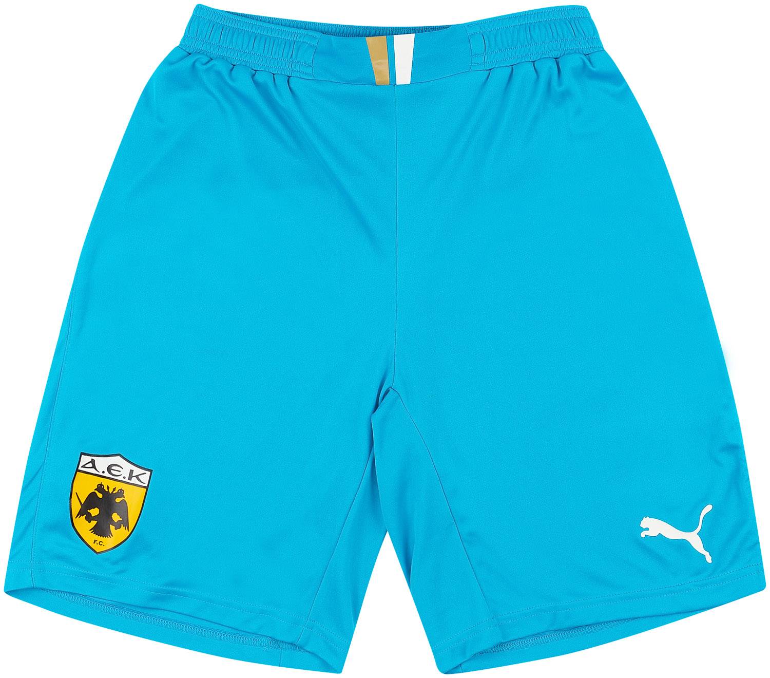 2013-14 AEK Athens GK Shorts - 7/10 - (XXL Kids)