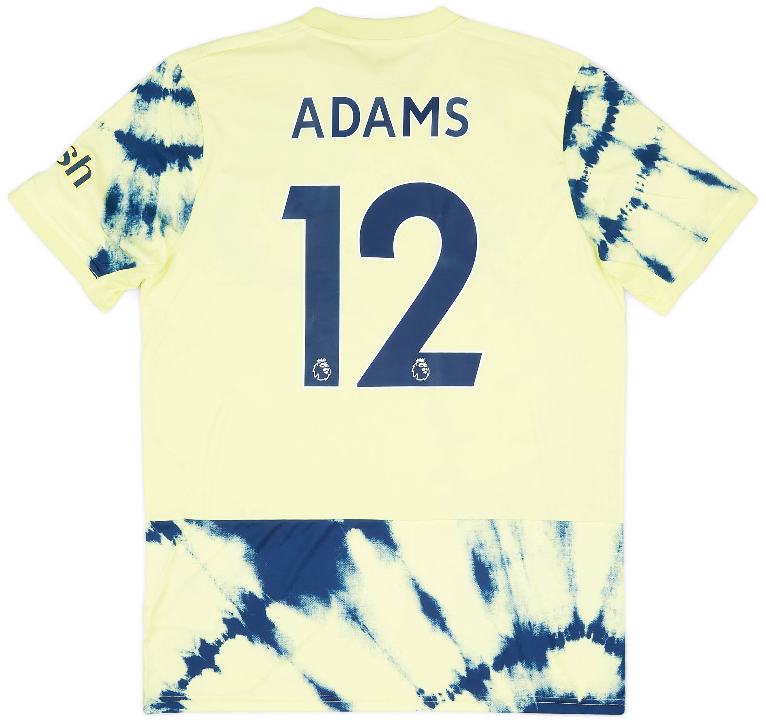 2022-23 Leeds United Away Shirt Adams #12 (XL)