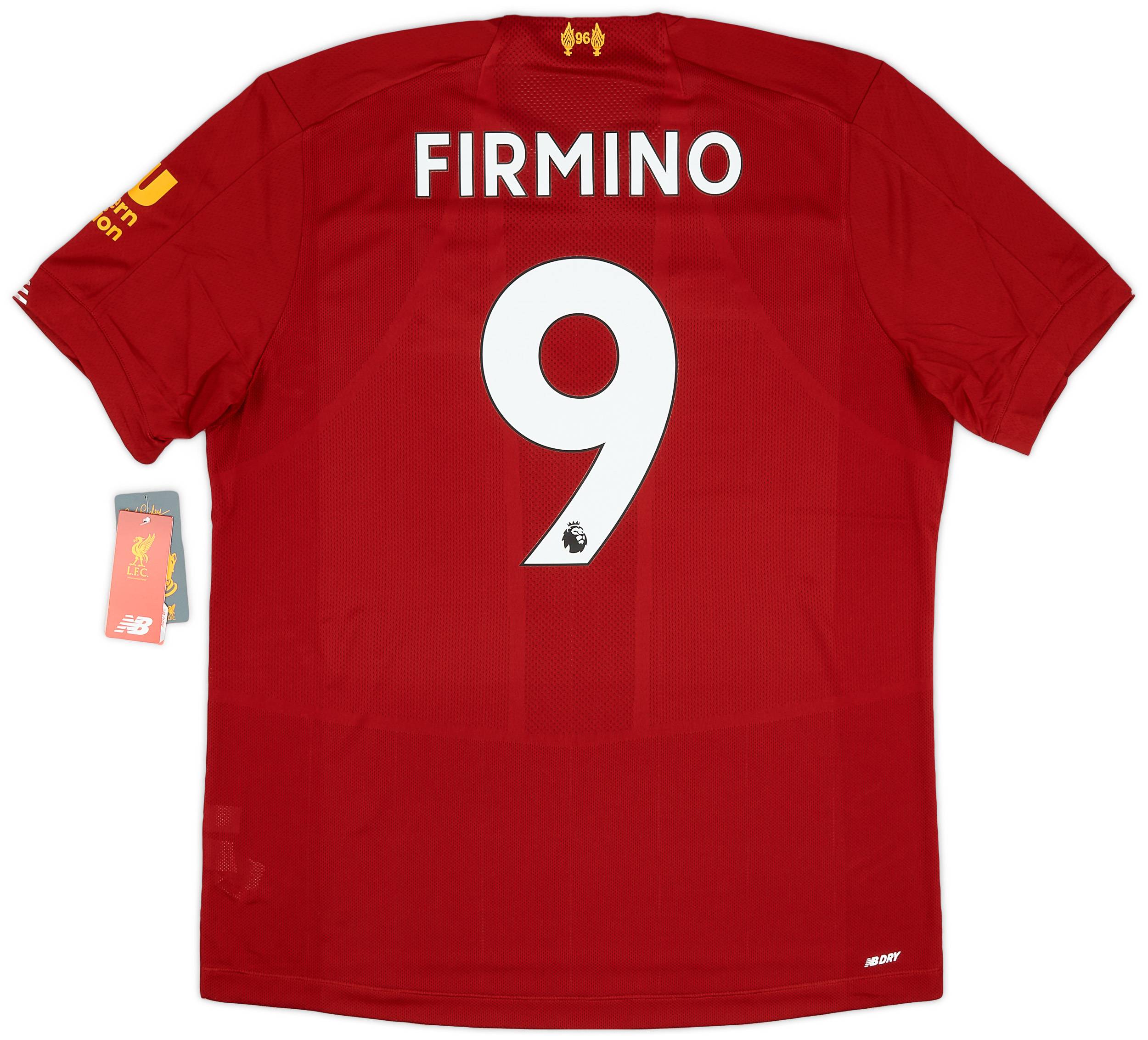 2019-20 Liverpool Home Shirt Firmino #9