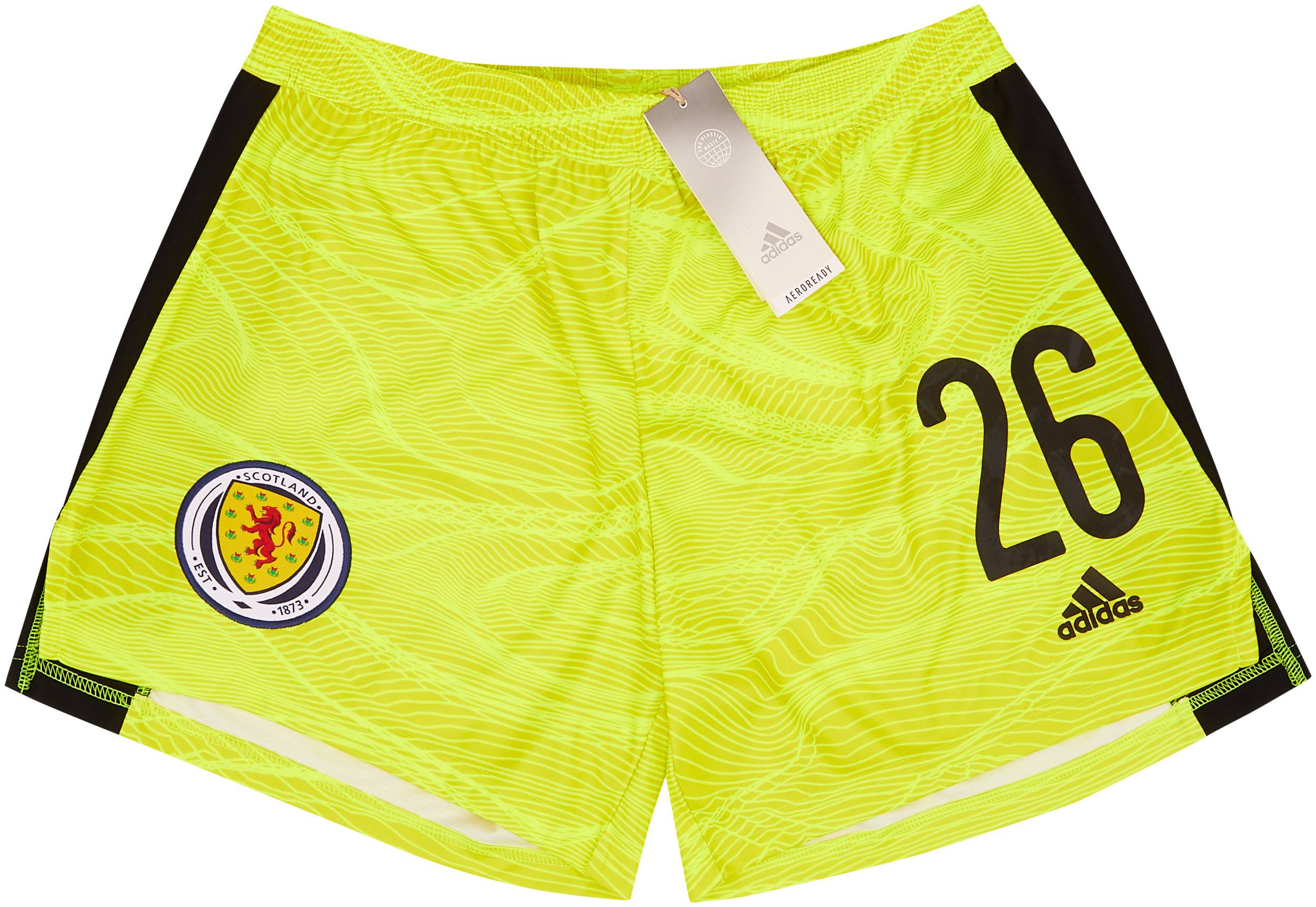 2021-22 Scotland GK Shorts #26 Womens (L)