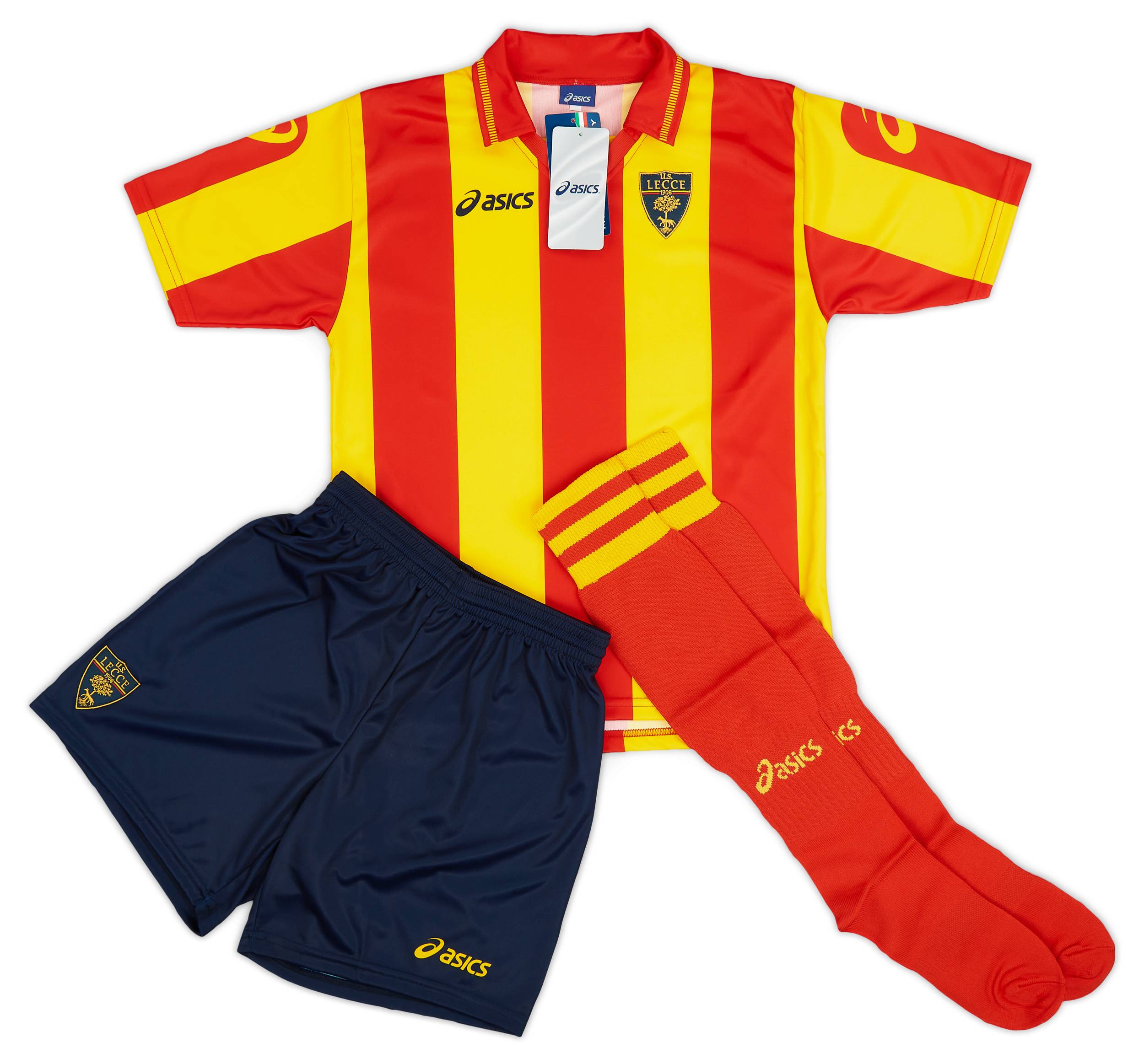2008-09 Lecce Home Full Kit - NEW - KIDS
