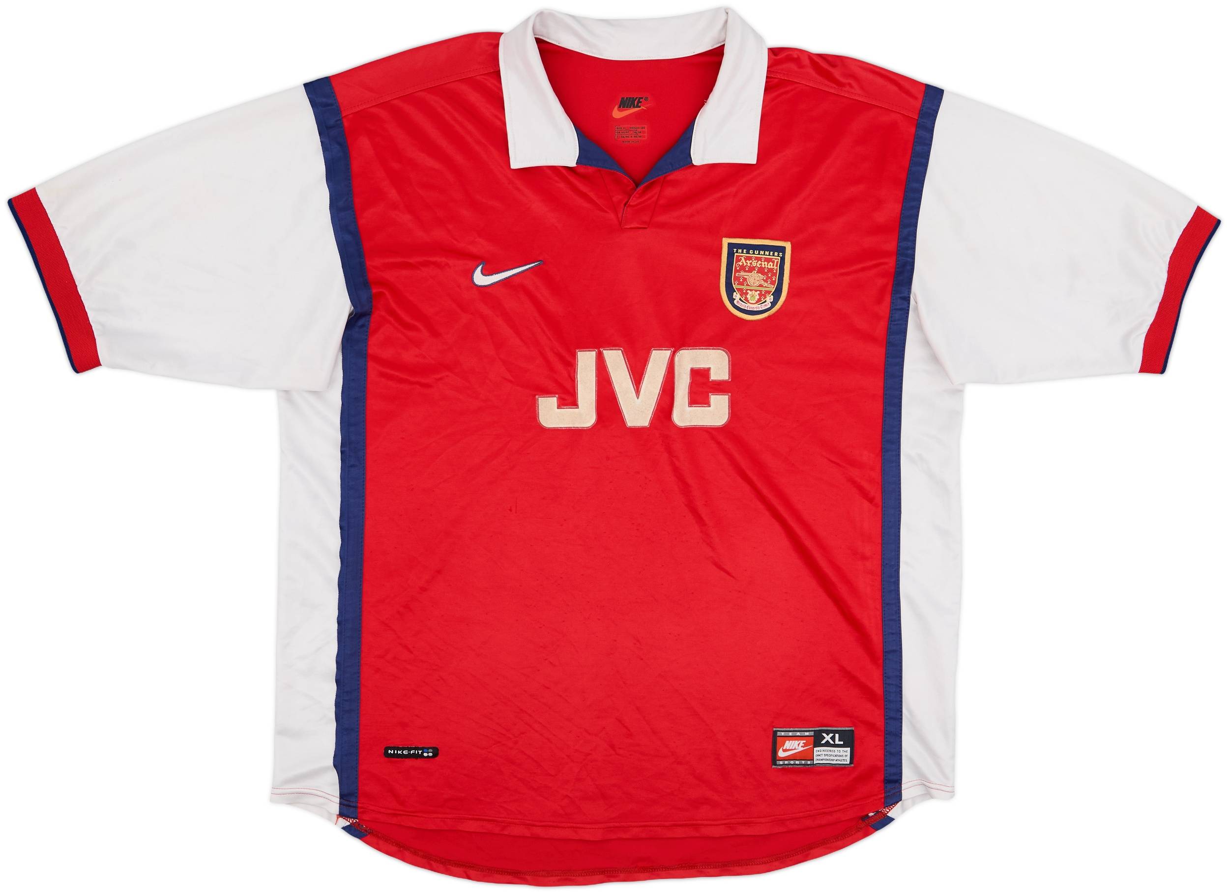 1998-99 Arsenal Home Shirt - 5/10 - (XL)