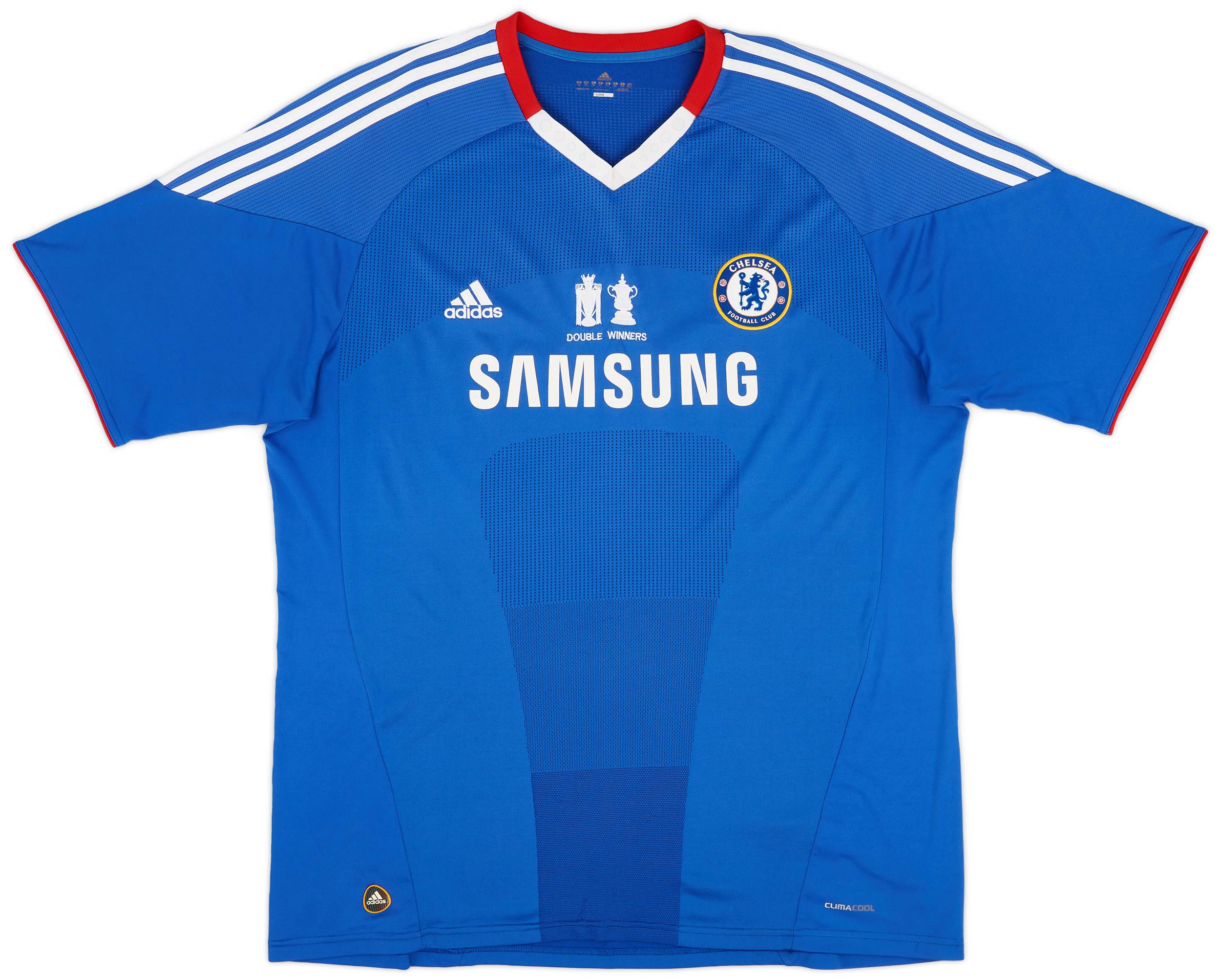 2010-11 Chelsea 'Double Winners' Home Shirt - 8/10 - (3XL)