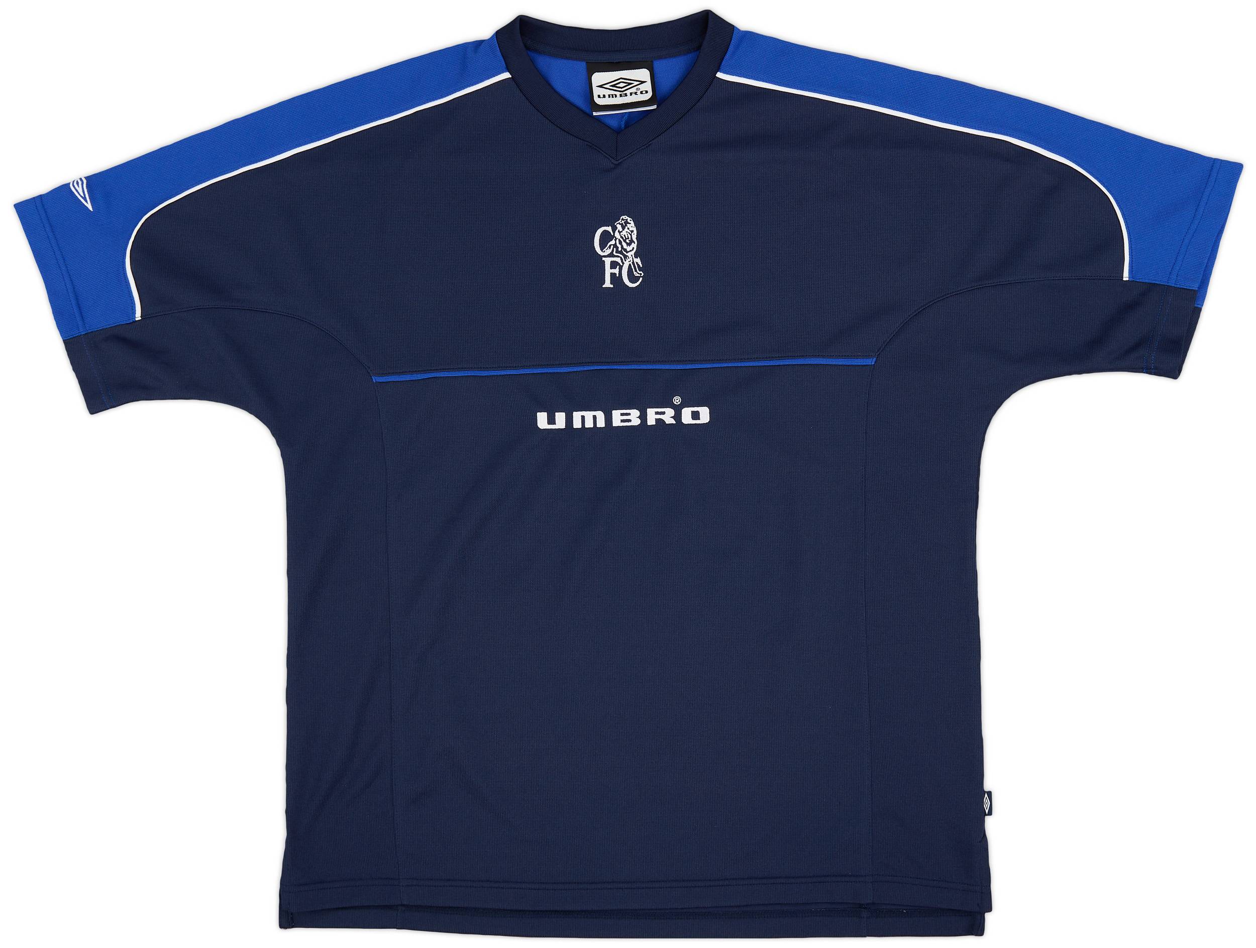 2000-01 Chelsea Umbro Training Shirt - 9/10 - (L)