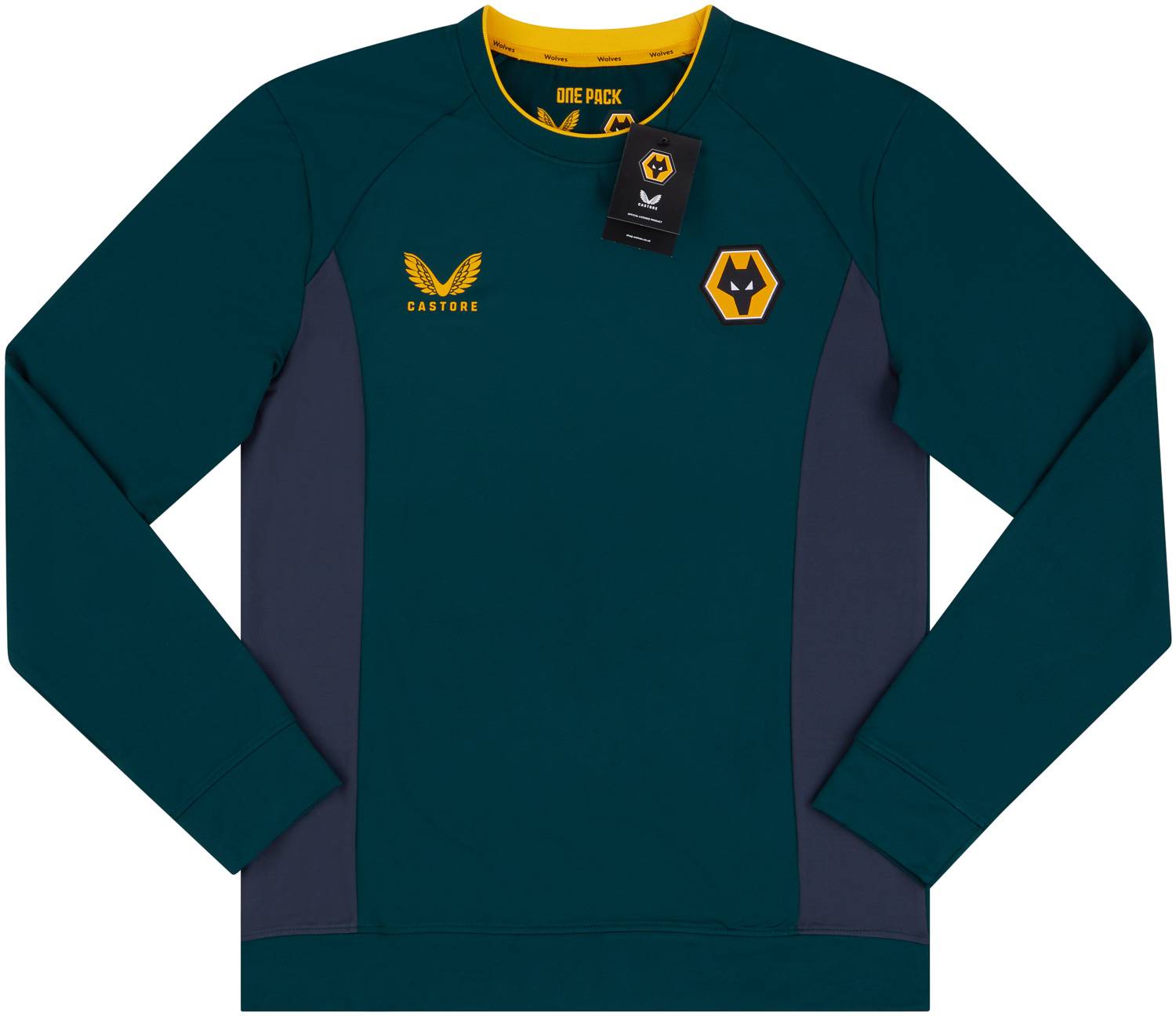 2021-22 Wolves Castore Training Sweat Top