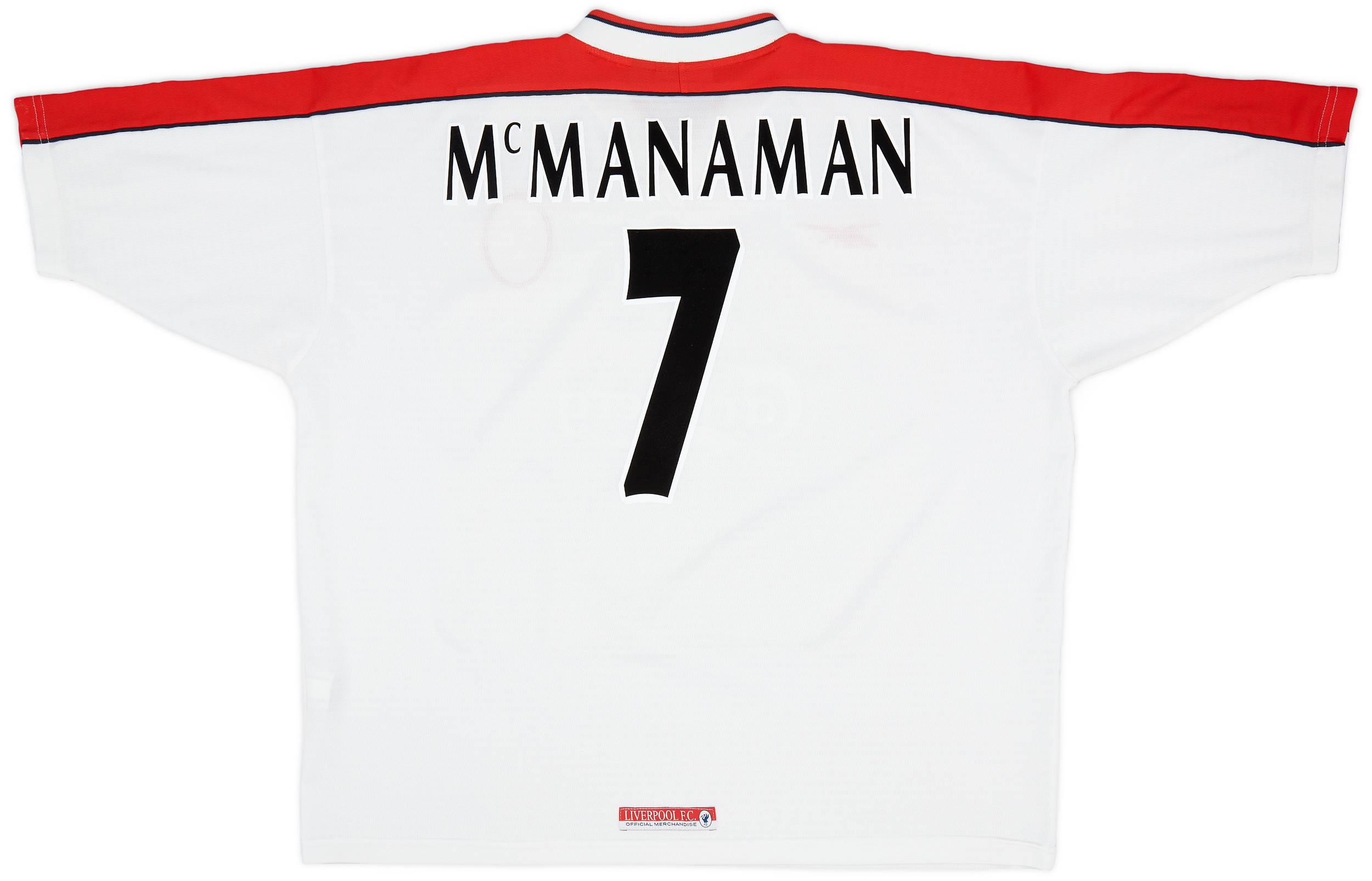 1998-99 Liverpool Away Shirt McManaman #7 - 9/10 - (XXL)