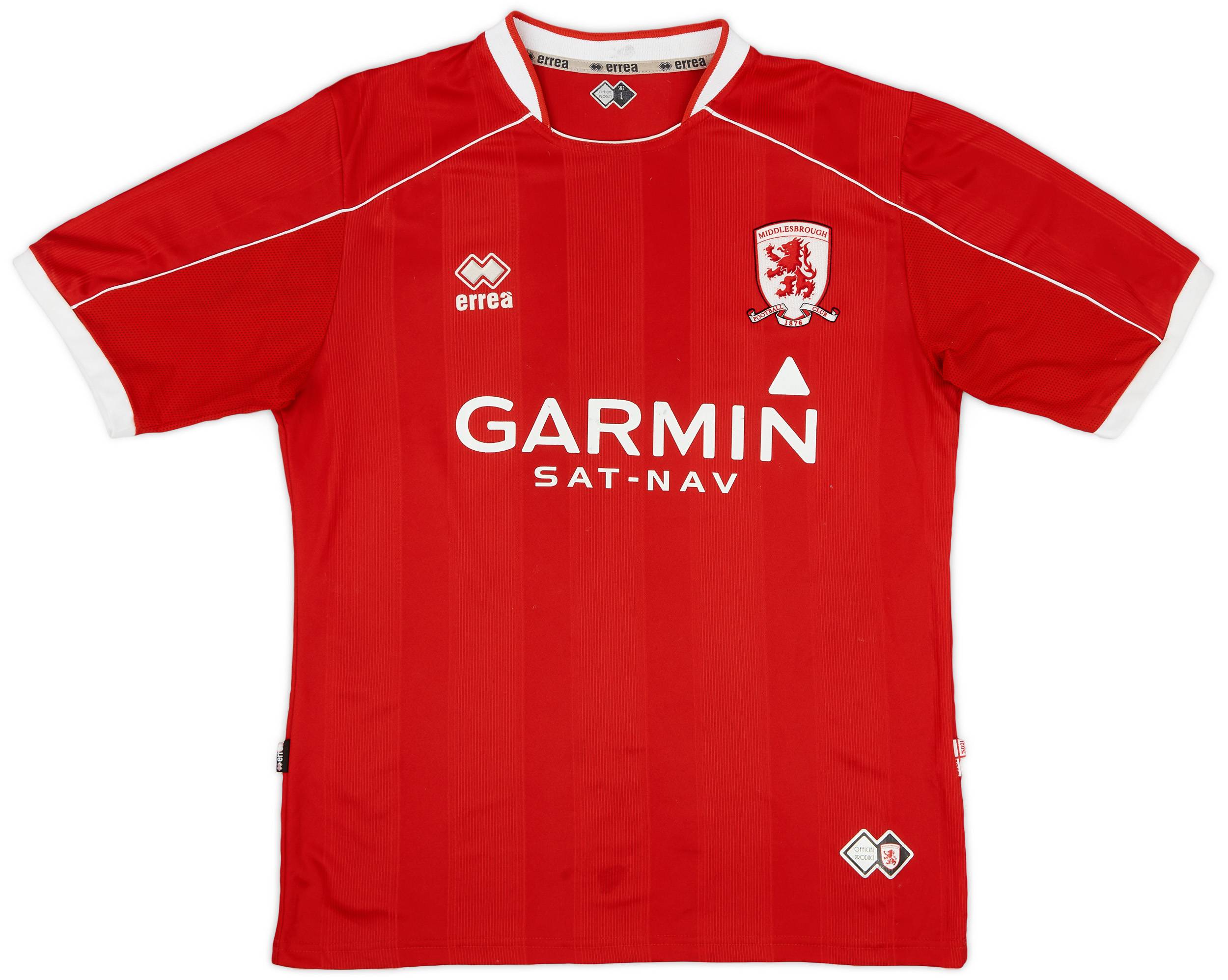 2007-08 Middlesbrough Home Shirt - 7/10 - (L)
