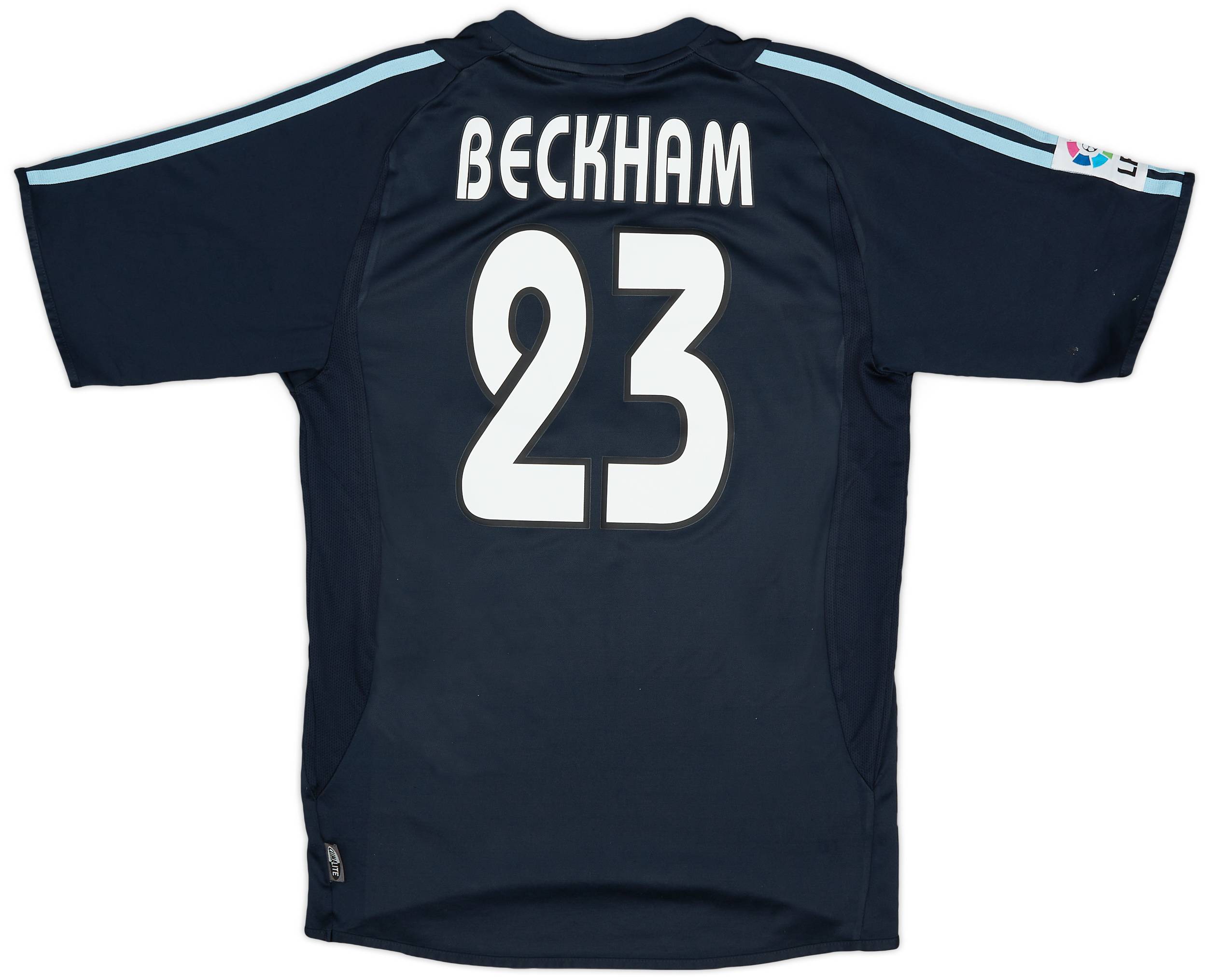 2003-04 Real Madrid Away Shirt Beckham #23 - 6/10 - (S)