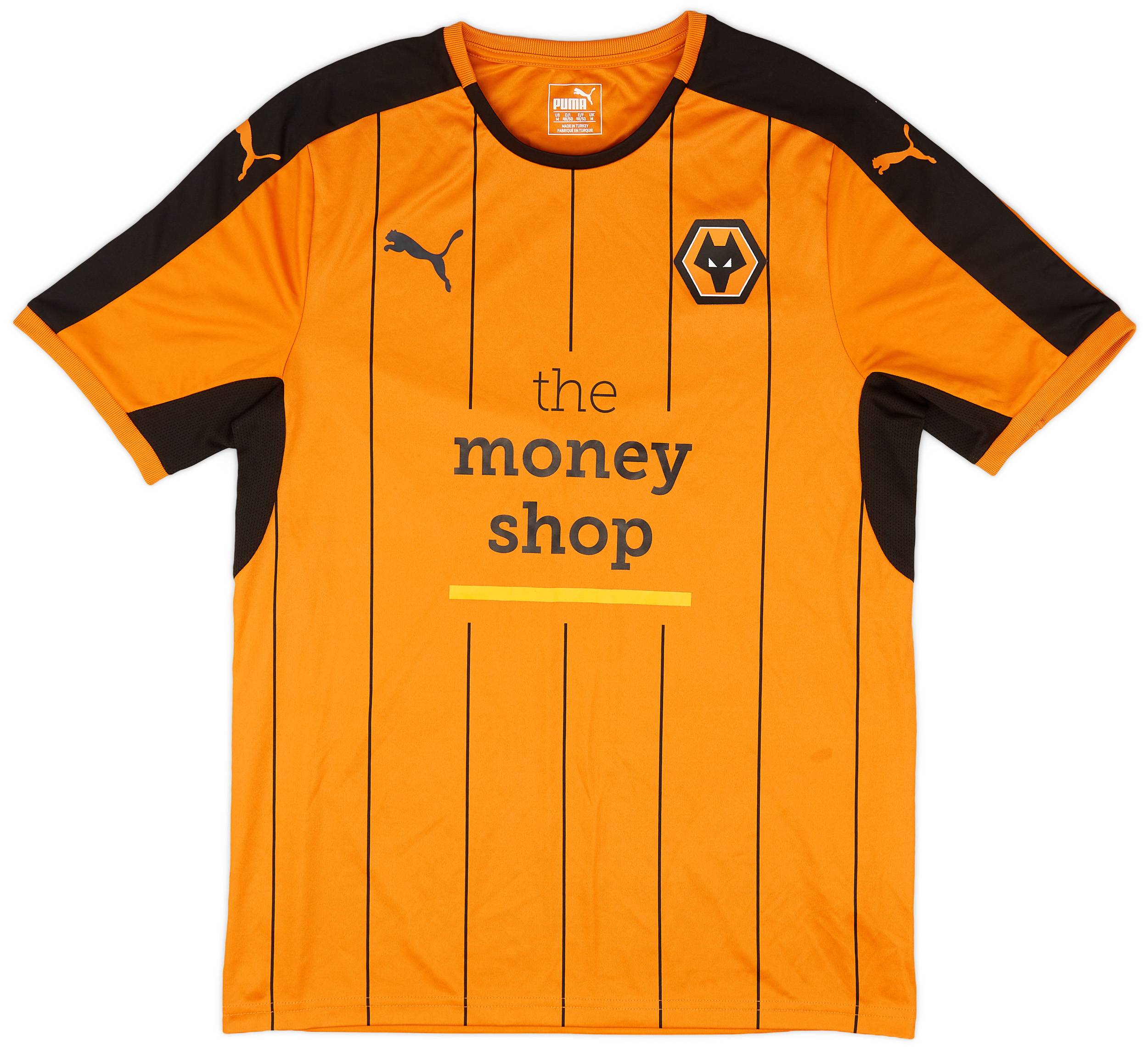 2016-17 Wolves Home Shirt - 8/10 - (M)