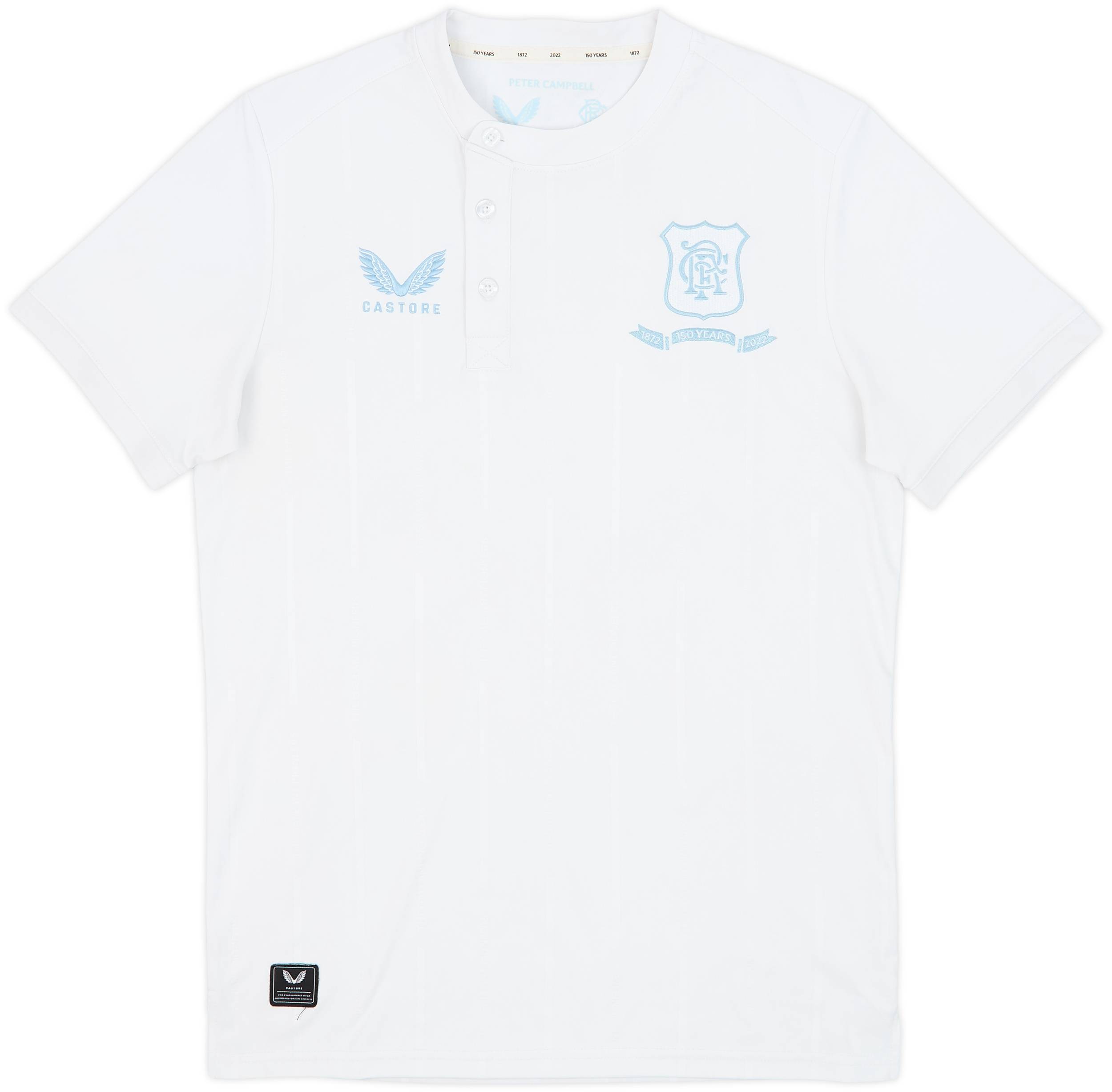 2021-22 Rangers '150 Years Anniversary' Fourth Shirt - 6/10 - (S)