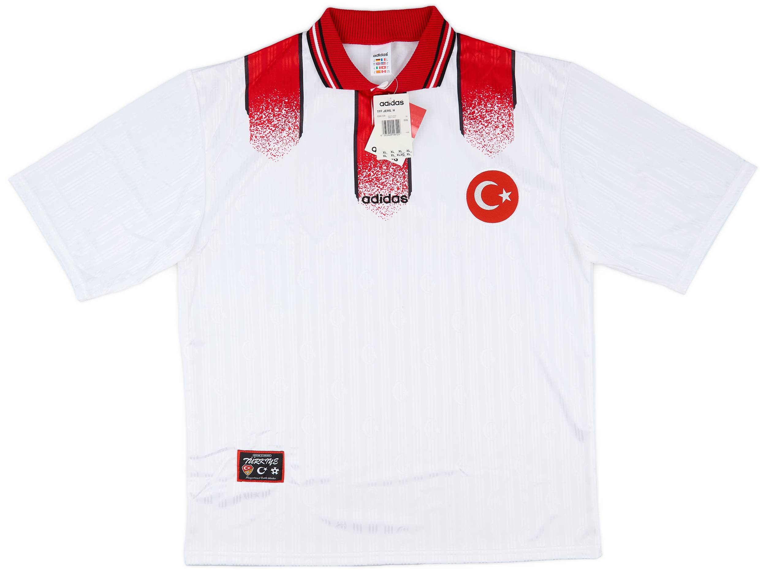 1996-98 Turkey Away Shirt (XL)