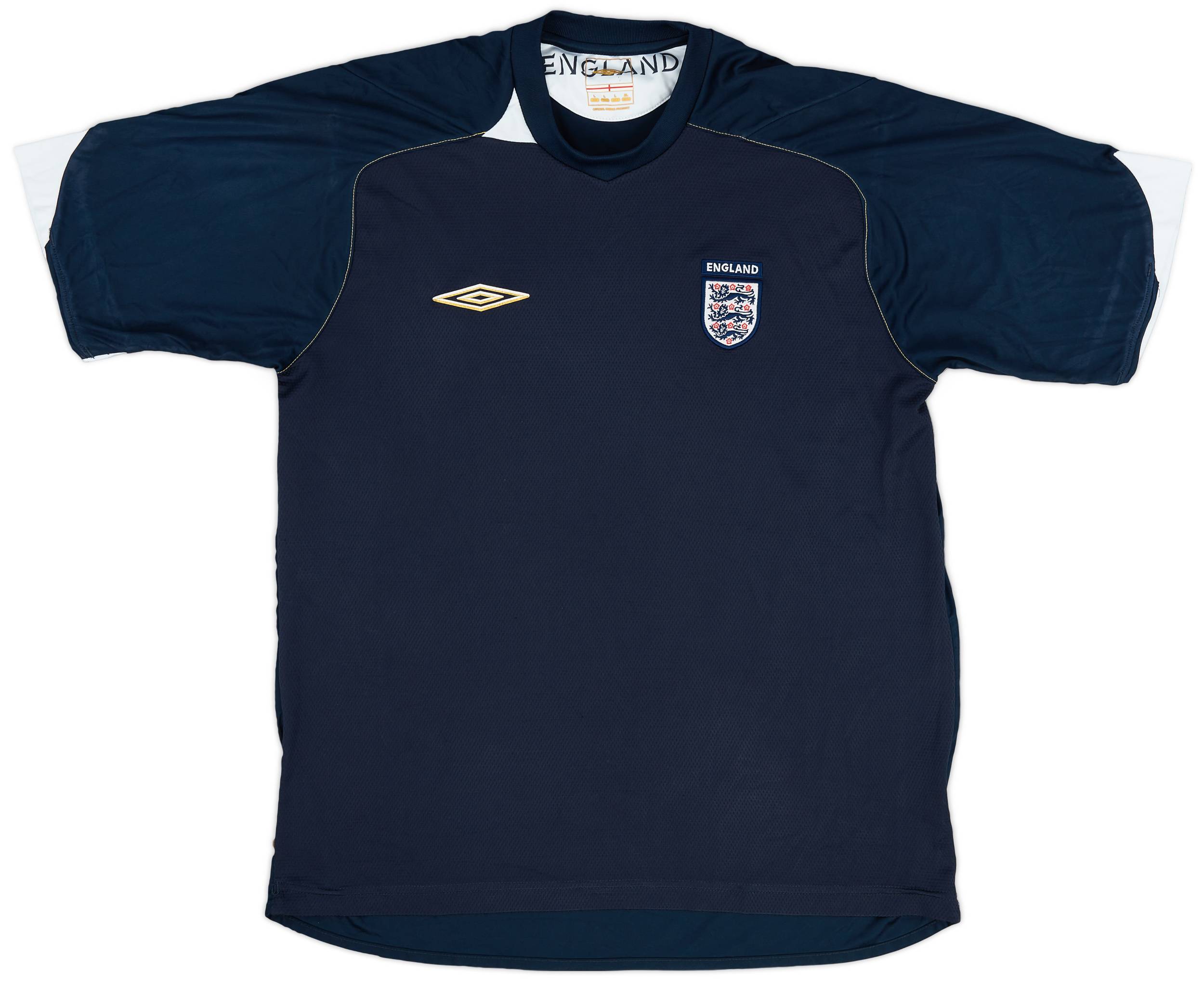 2006-07 England Umbro Training Shirt - 8/10 - (L)