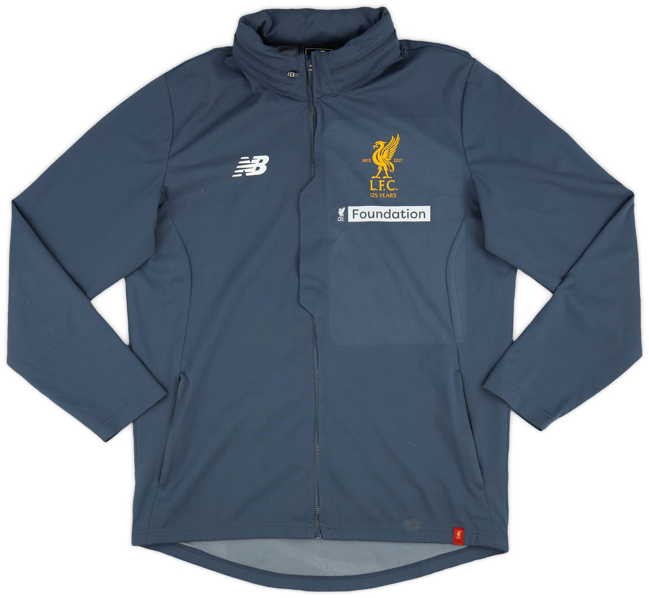 2017-18 Liverpool New Balance LFC Foundation Rain Jacket - 7/10 - (L)