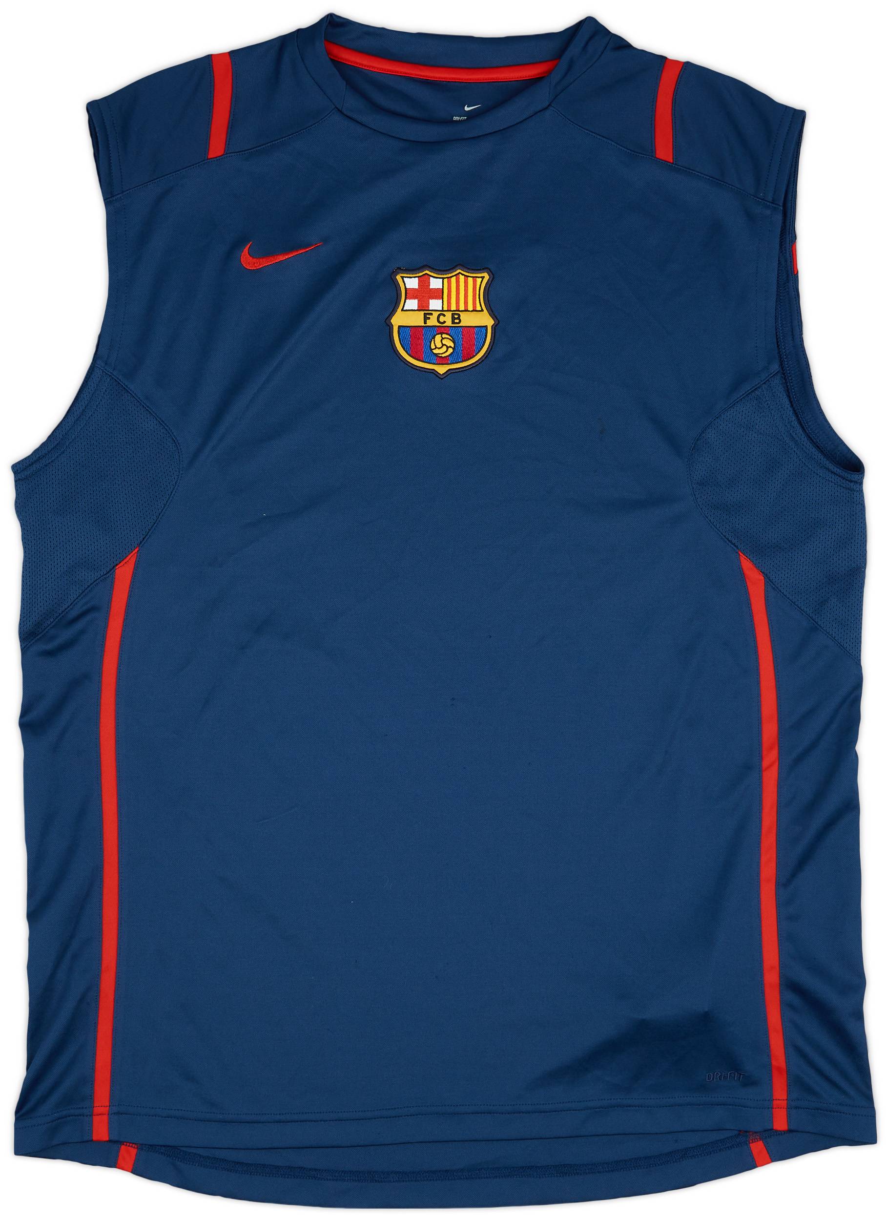 2006-07 Barcelona Nike Training Vest - 9/10 - (L)