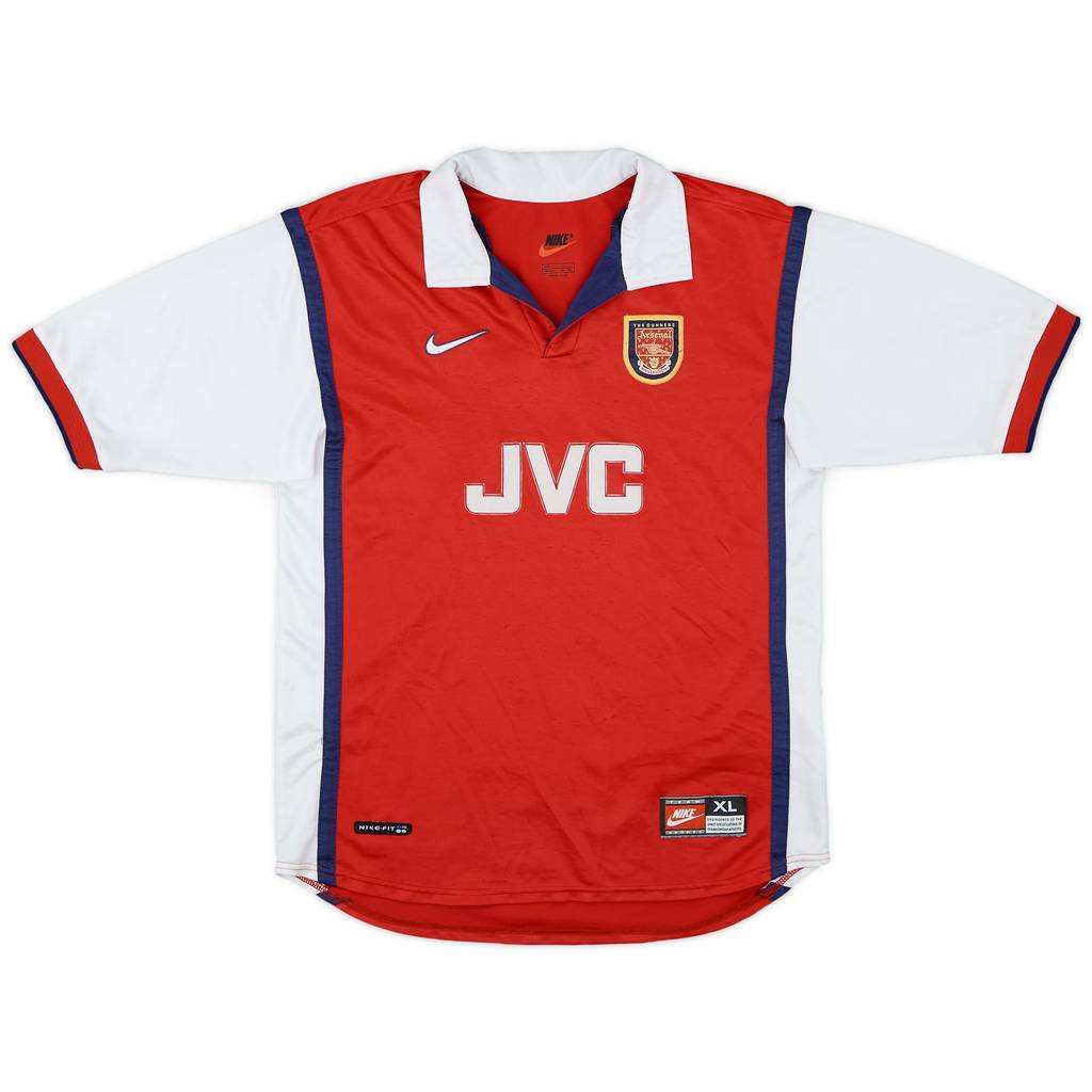 1998-99 Arsenal Home Shirt - 7/10 - (XL.Boys)