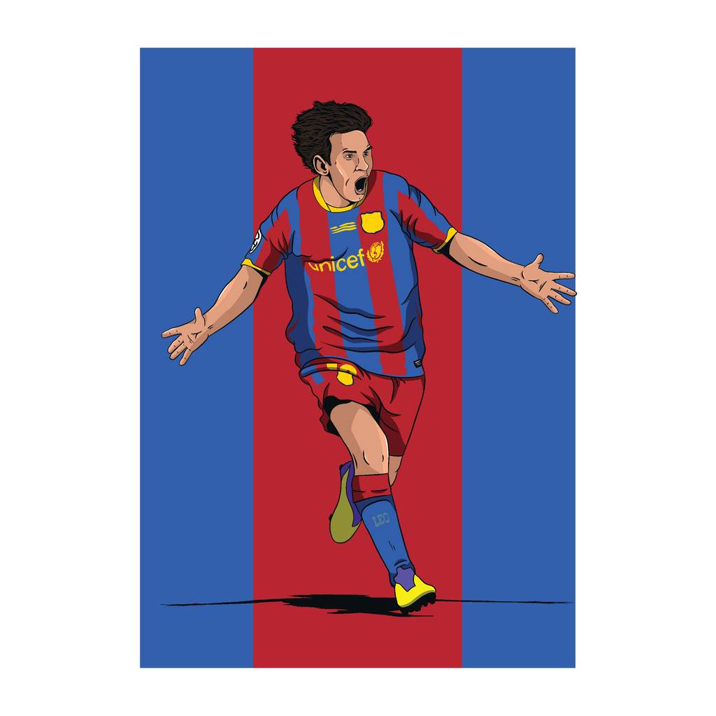 Messi Legends A3 Print/Poster