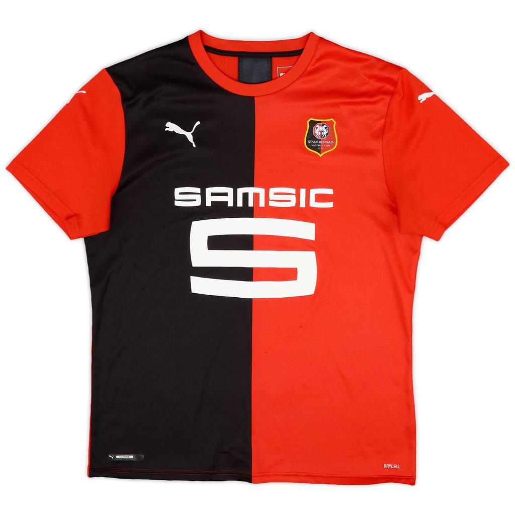 2019-20 Stade Rennais Home Shirt - 6/10 - (L)