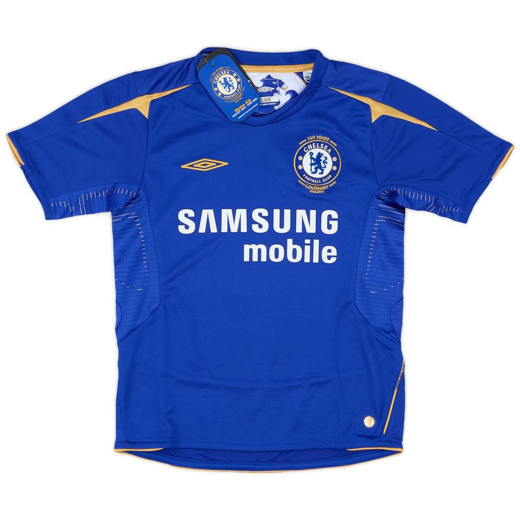 2005-06 Chelsea Centenary Home Shirt (S.Boys)