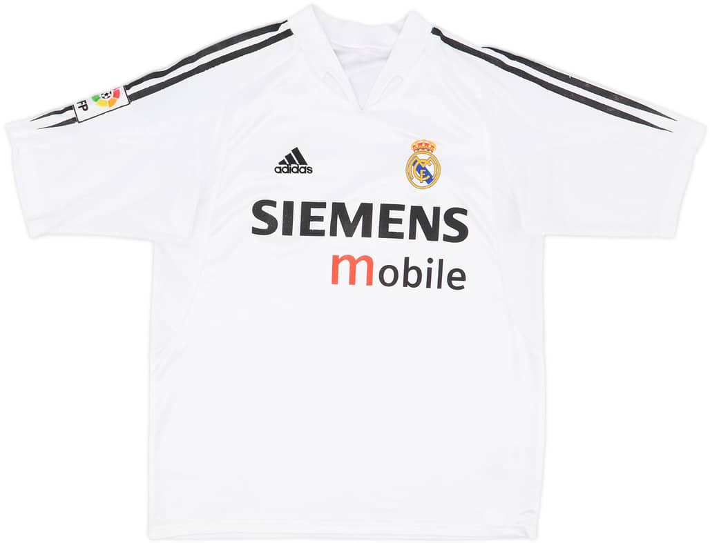 2004-05 Real Madrid Home Shirt - 5/10 - (M)