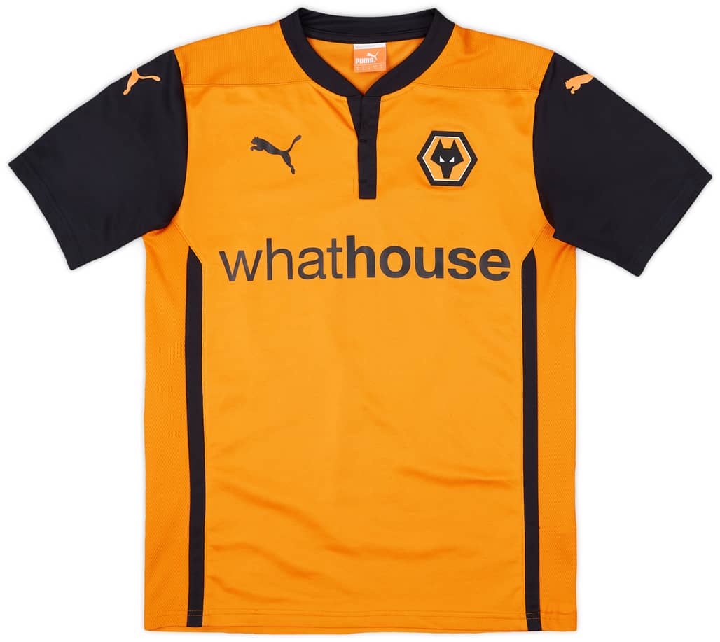 2014-15 Wolves Home Shirt - 9/10 - (S)