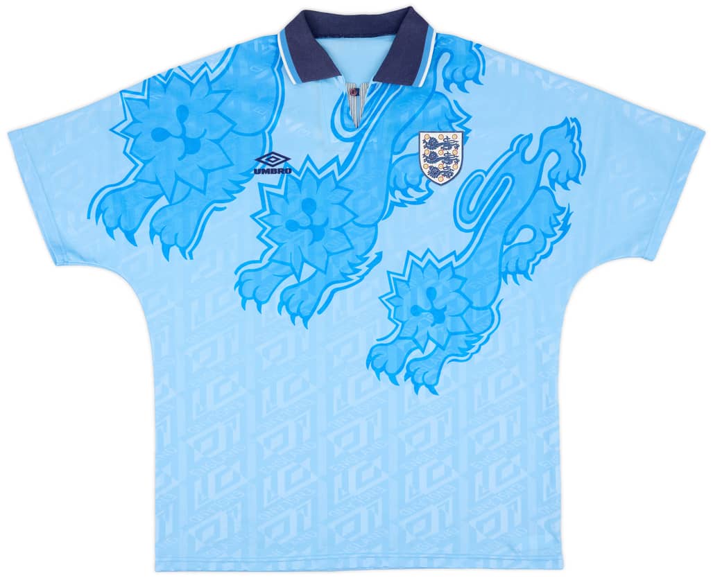1992-93 England Third Shirt - 8/10 - (XXL)