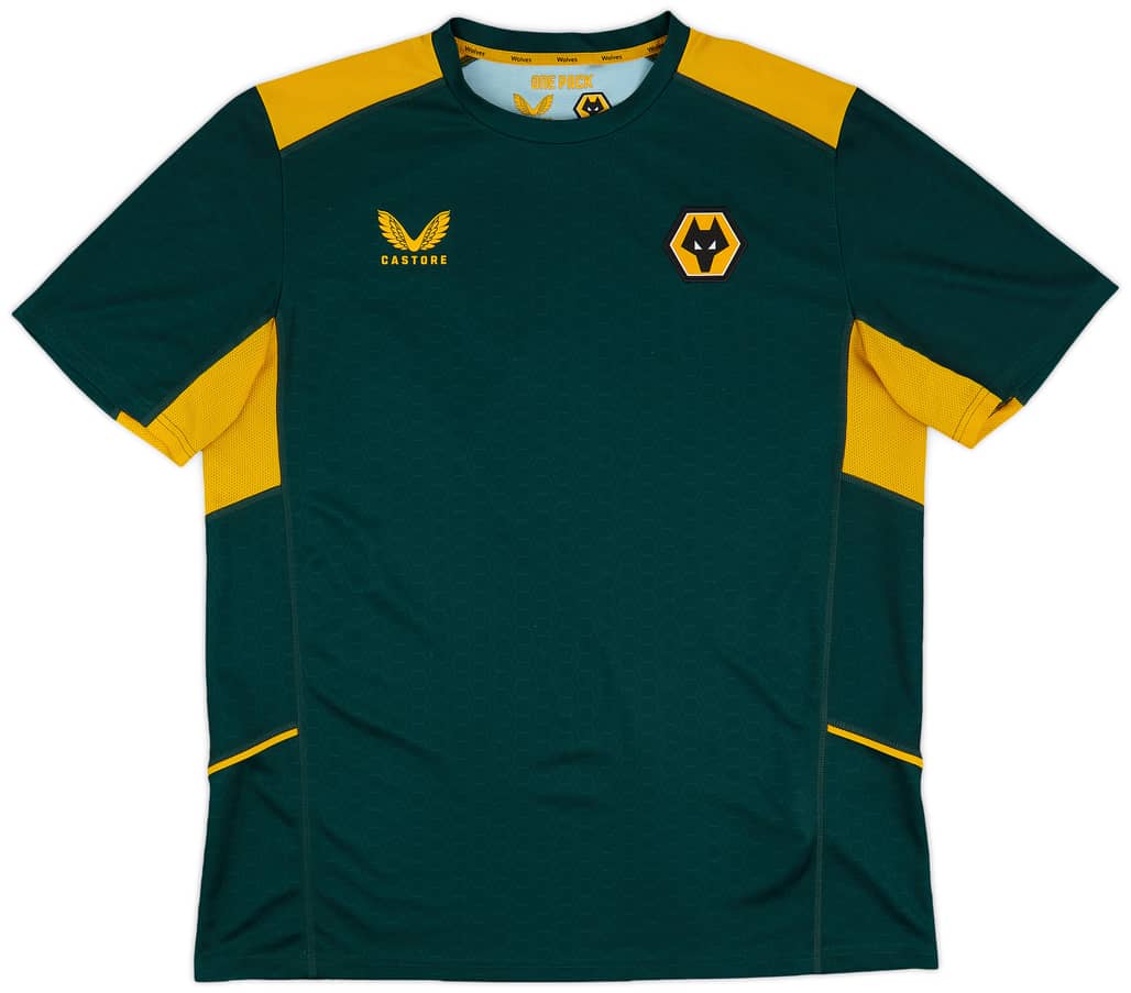 2021-22 Wolves Castore Training Shirt - 9/10 - (XL)