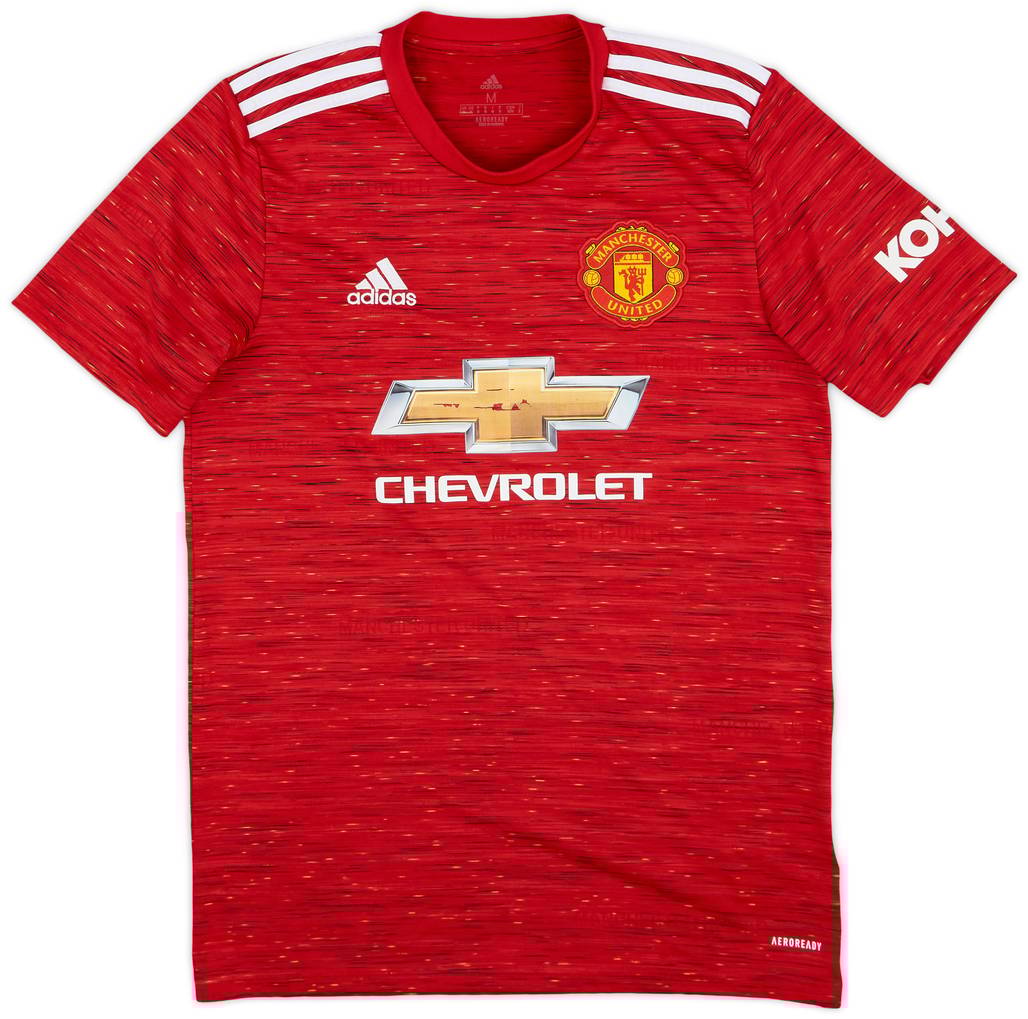 2020-21 Manchester United Home Shirt - 5/10 - (M)