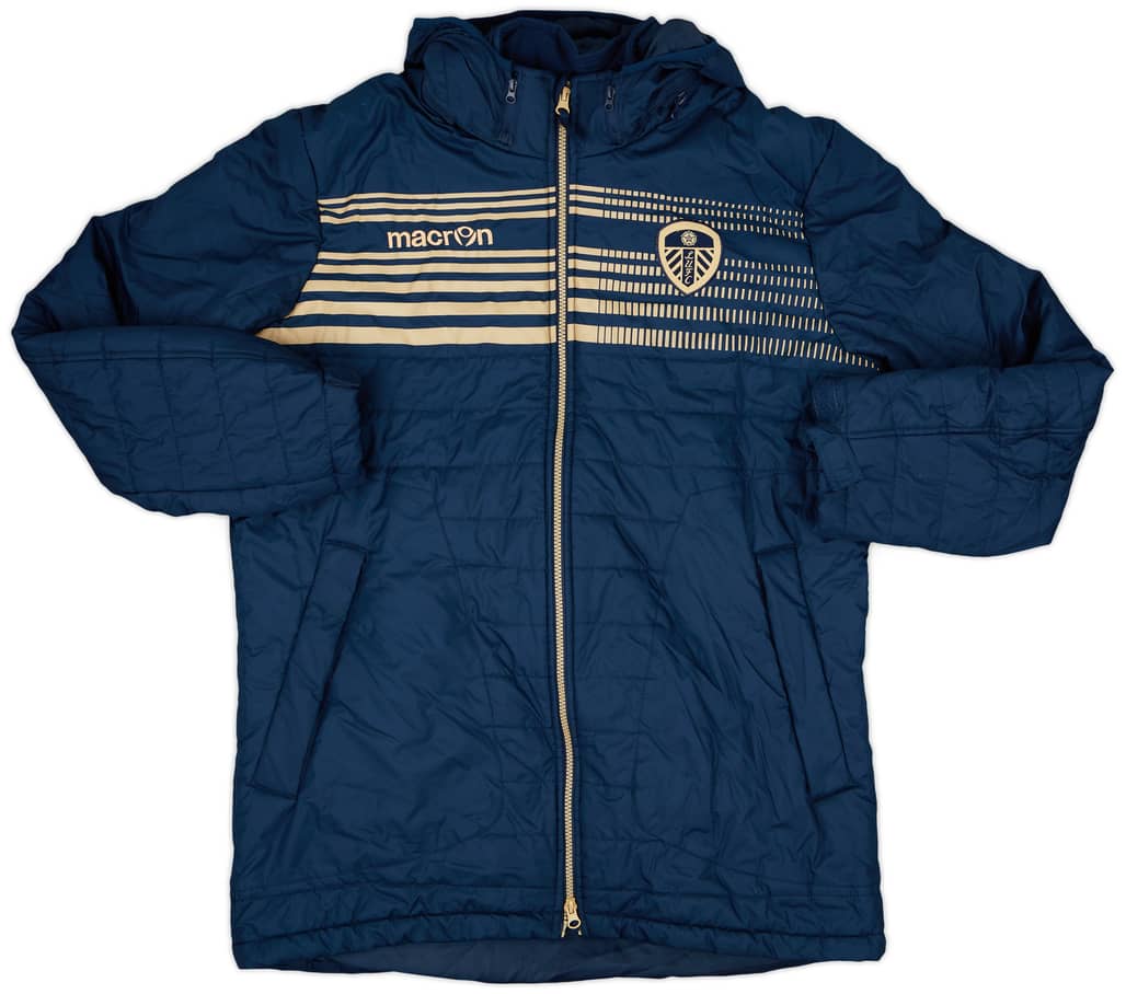2013-14 Leeds Macron Padded Bench Coat - 9/10 - (M)