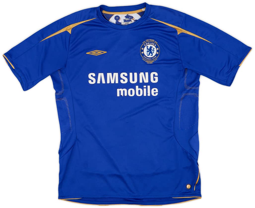 2005-06 Chelsea Centenary Home Shirt - 5/10 - (L)