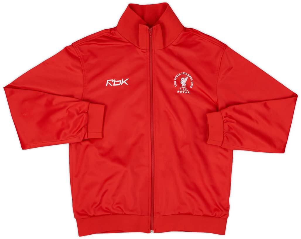 2005 Liverpool Reebok The Final Istanbul Track Jacket - 8/10 - (M)