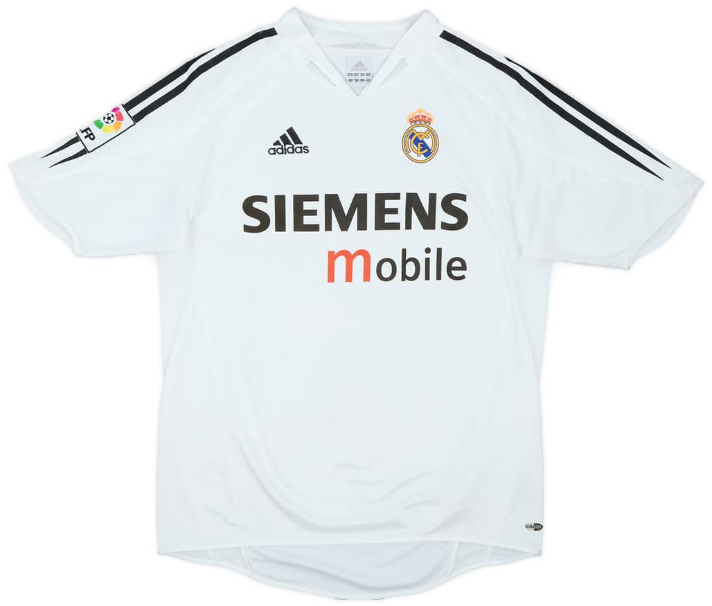 2004-05 Real Madrid Home Shirt - 8/10 - (XL.Boys)